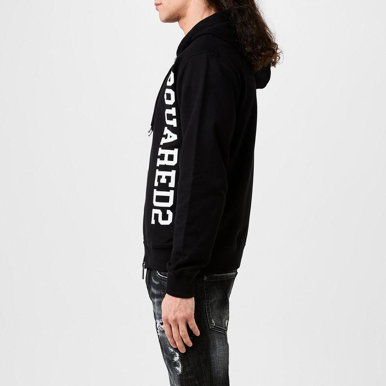 DSquared2 | Logo Print Zip Hoodie | Zip Hoodies | Cruise Fashion DSquared2 | Logo Print Zip Hoodie | Zip Hoodies | Cruise Fashion