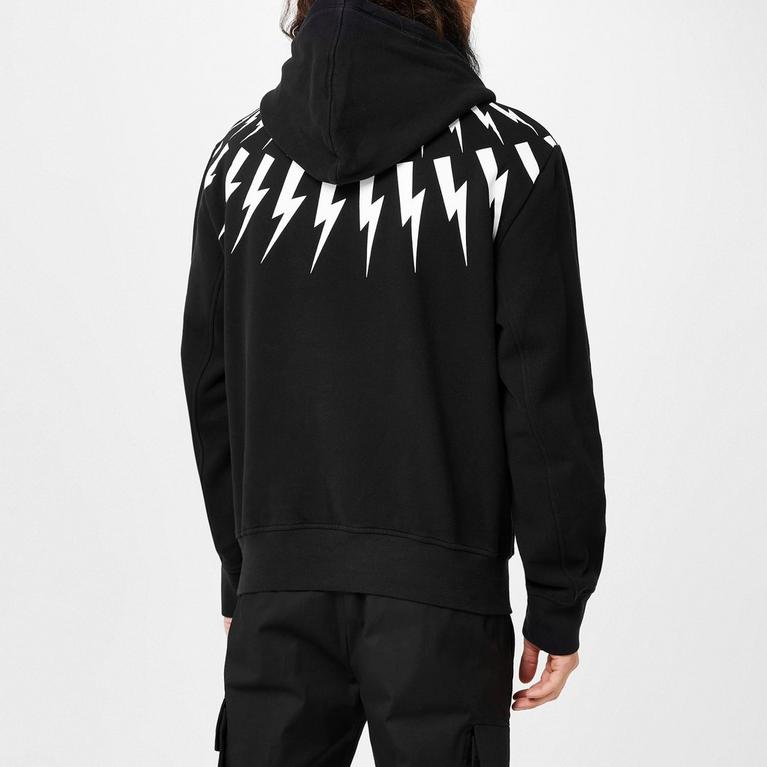 Neil Barrett | Thunderbolt Cotton Hoodie | OTH Hoodies Neil Barrett | Thunderbolt Cotton Hoodie | OTH Hoodies