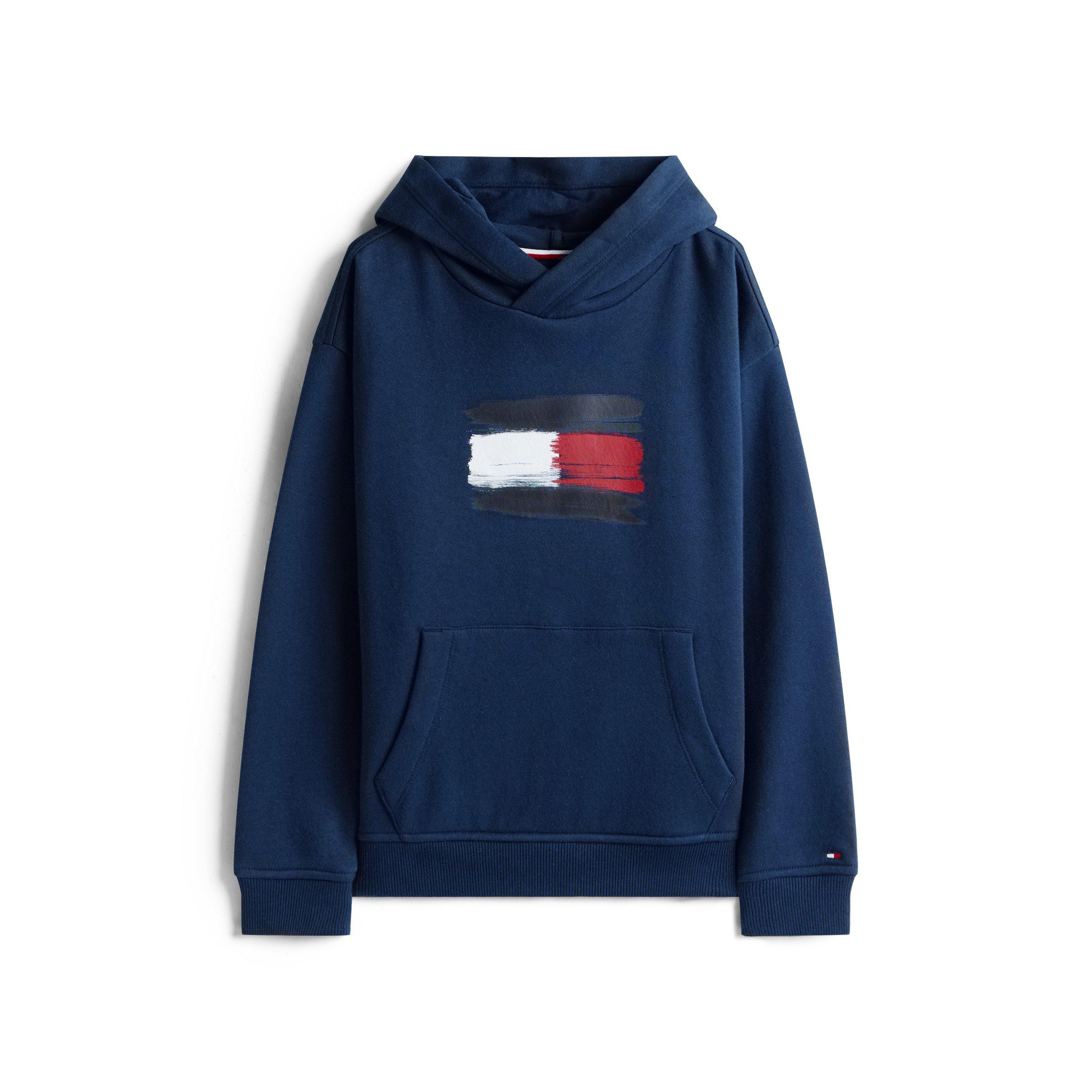 Tommy Hilfiger Kids' Flag Pull Over Hoodie | FRASERS