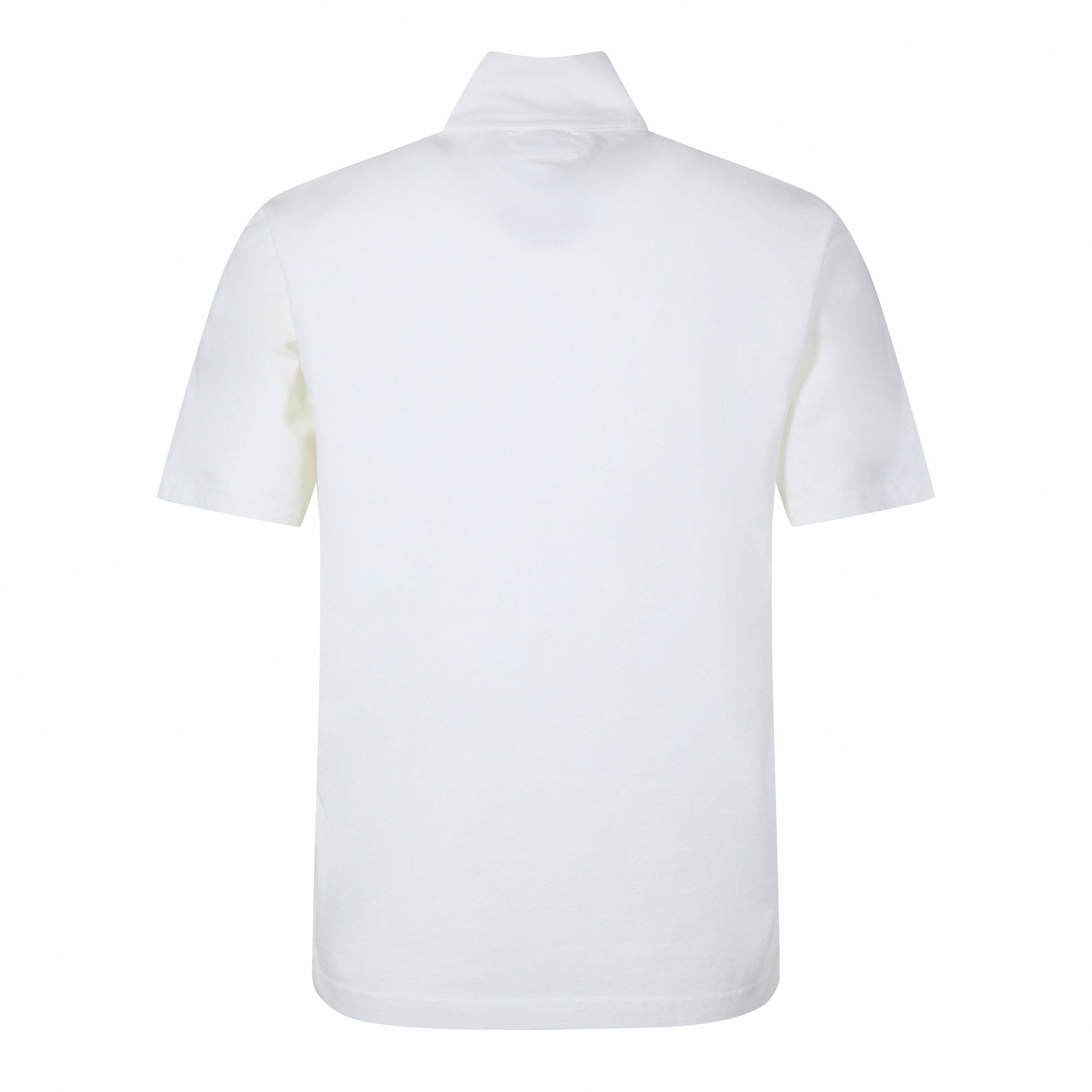 CP Company | Men's C.P Zip Short Sleeve Polo Shirt | Short Sleeve Polos ...