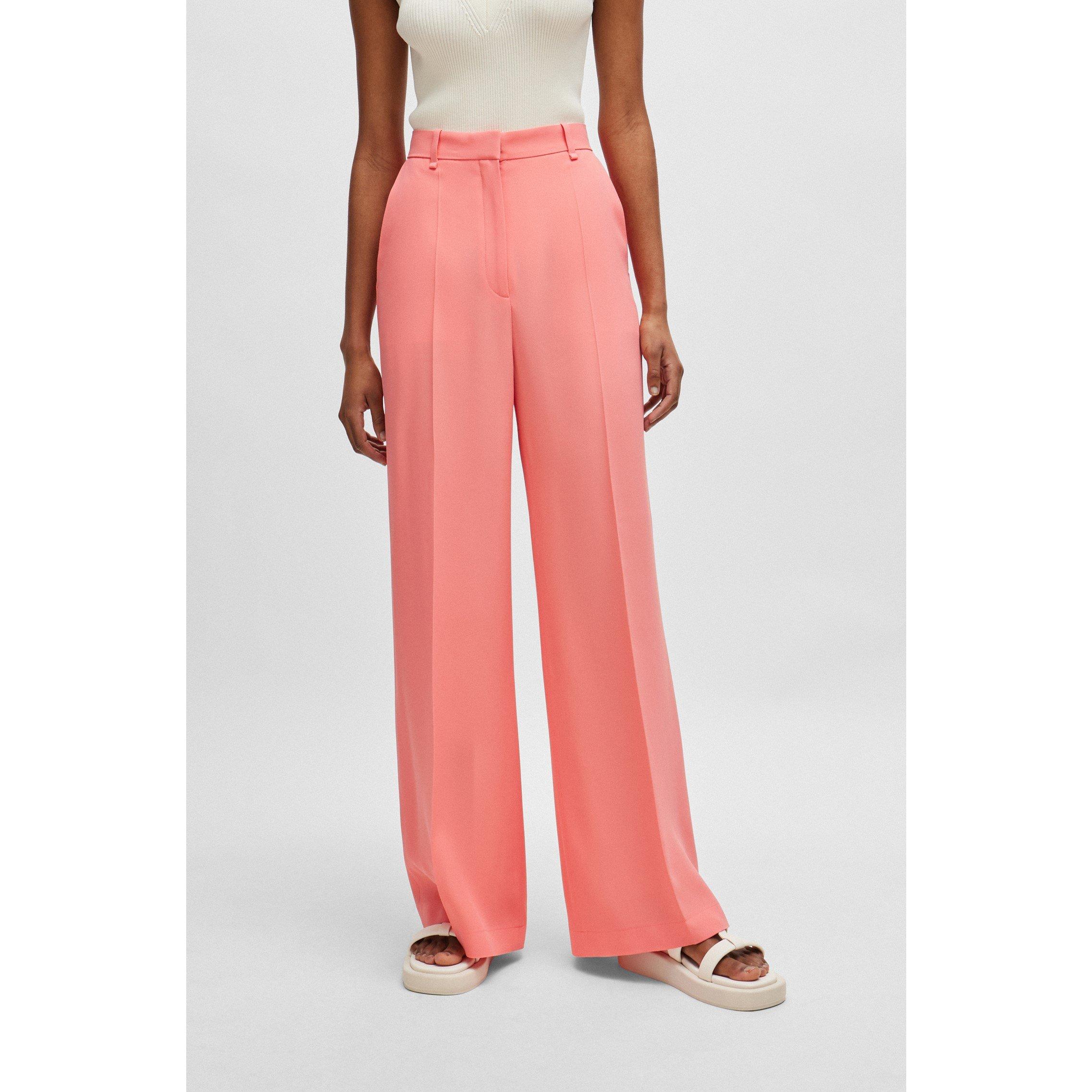 Boss | Women's Tikela Straight Leg Trousers, Straight Leg Design | FRASERS