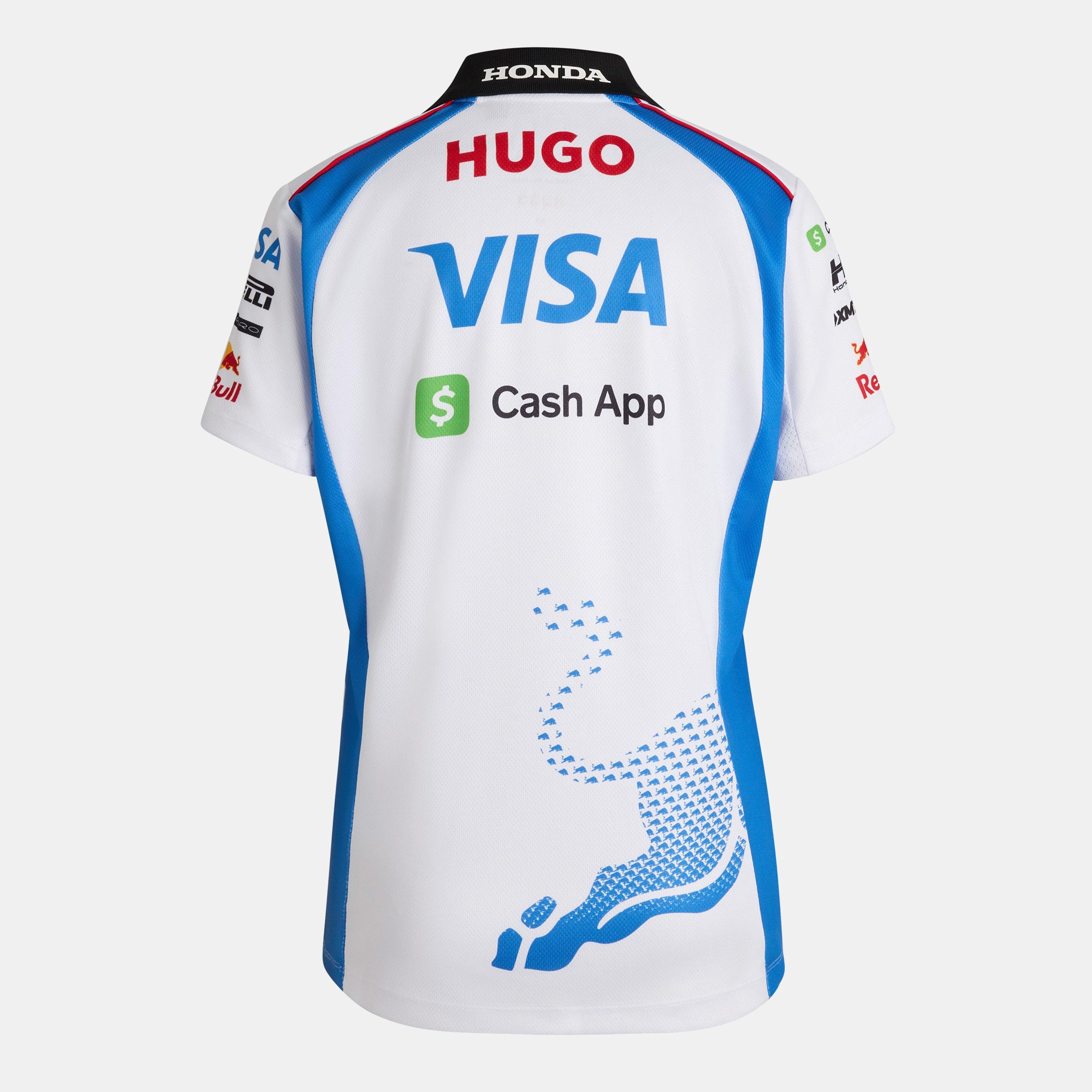 Hugo BW | H Racing Bulls F1 2025 Polo Shirt Womens | Short Sleeve Polos ...