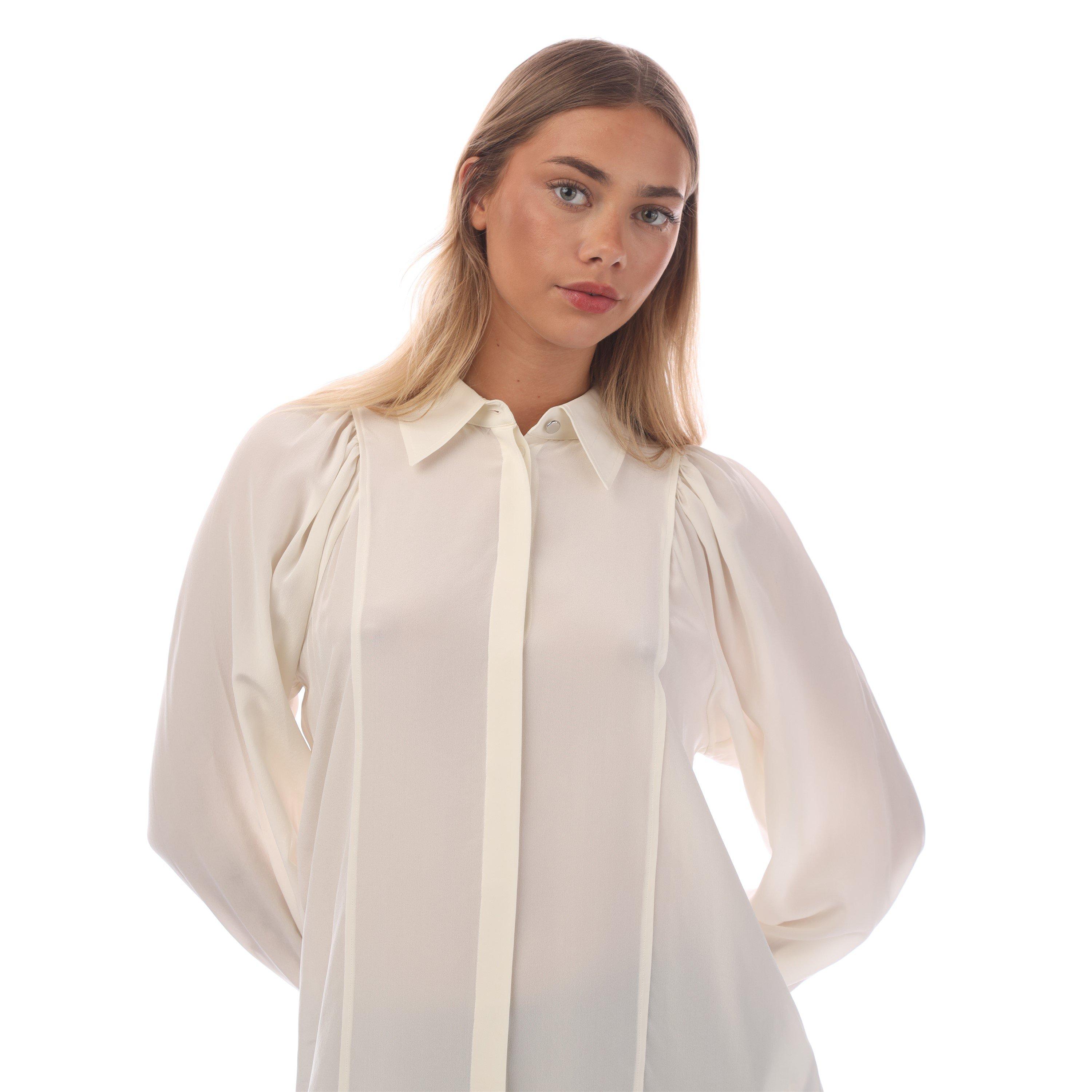 Boss Women's Blizzie Long Sleeve Tailored Fit Blouse | FRASERS