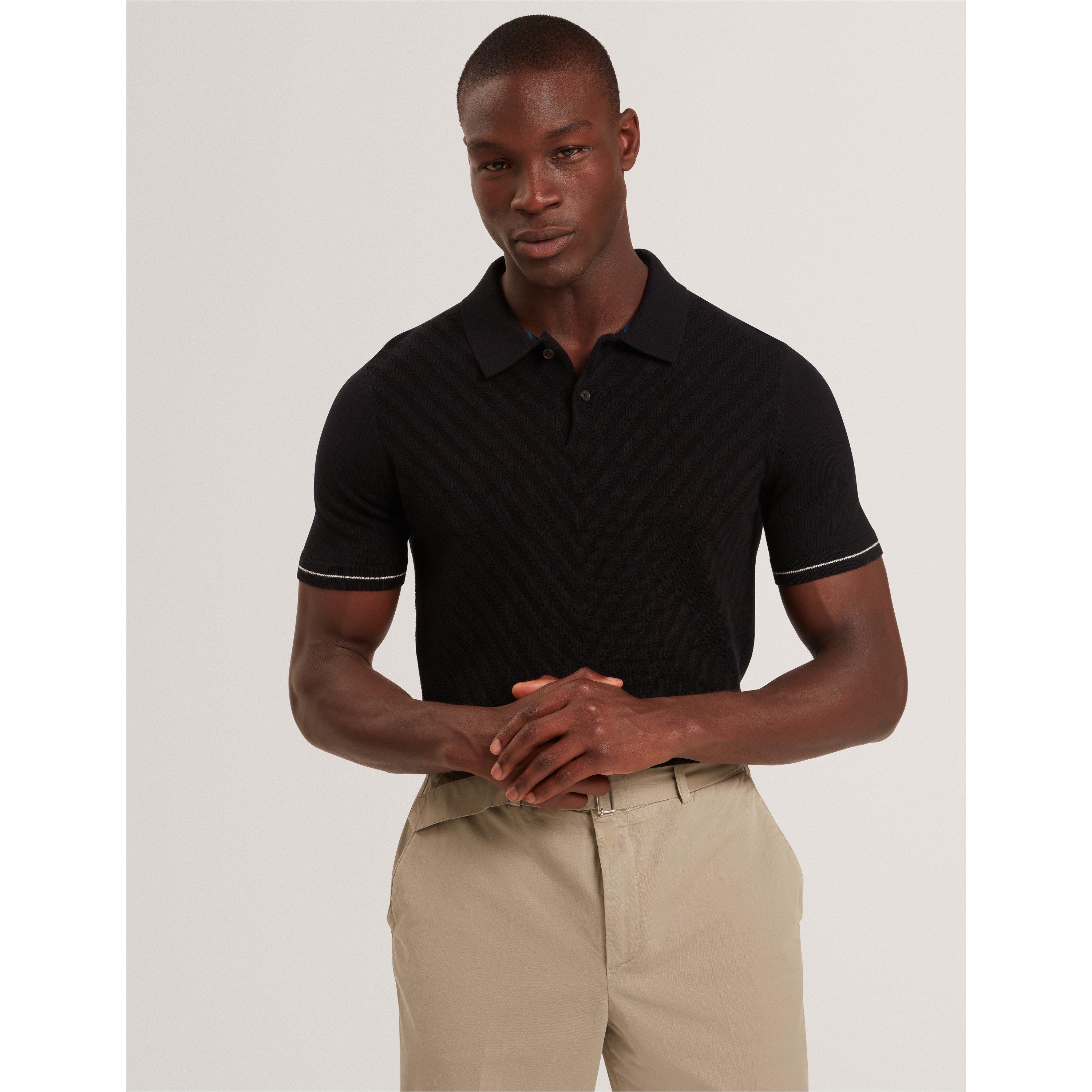 Ted Baker Men's Stitch Short Sleeve Polo Shirt | USC