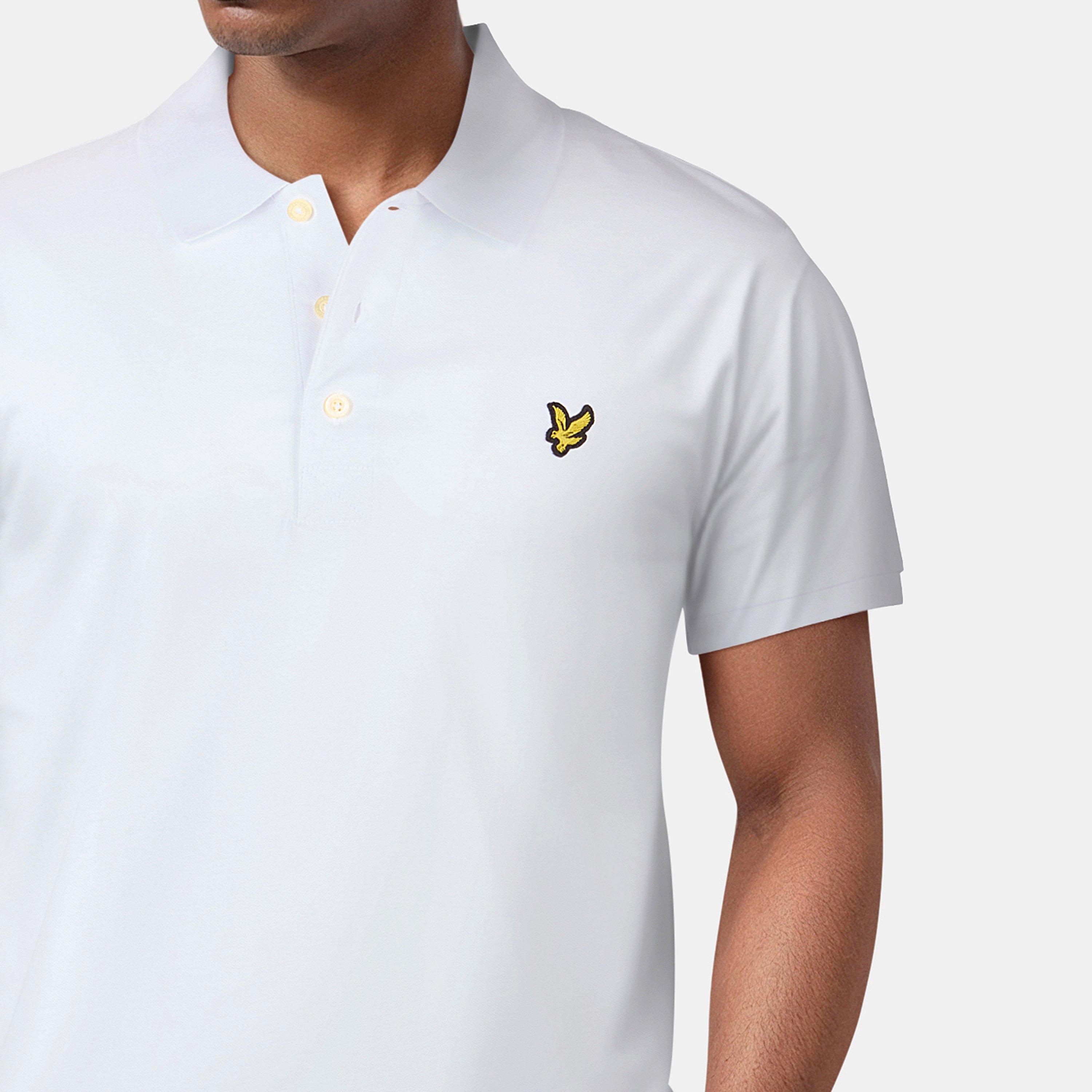 Lyle and Scott | Men's Basic Cotton Short Sleeve Polo Shirt | Short ...