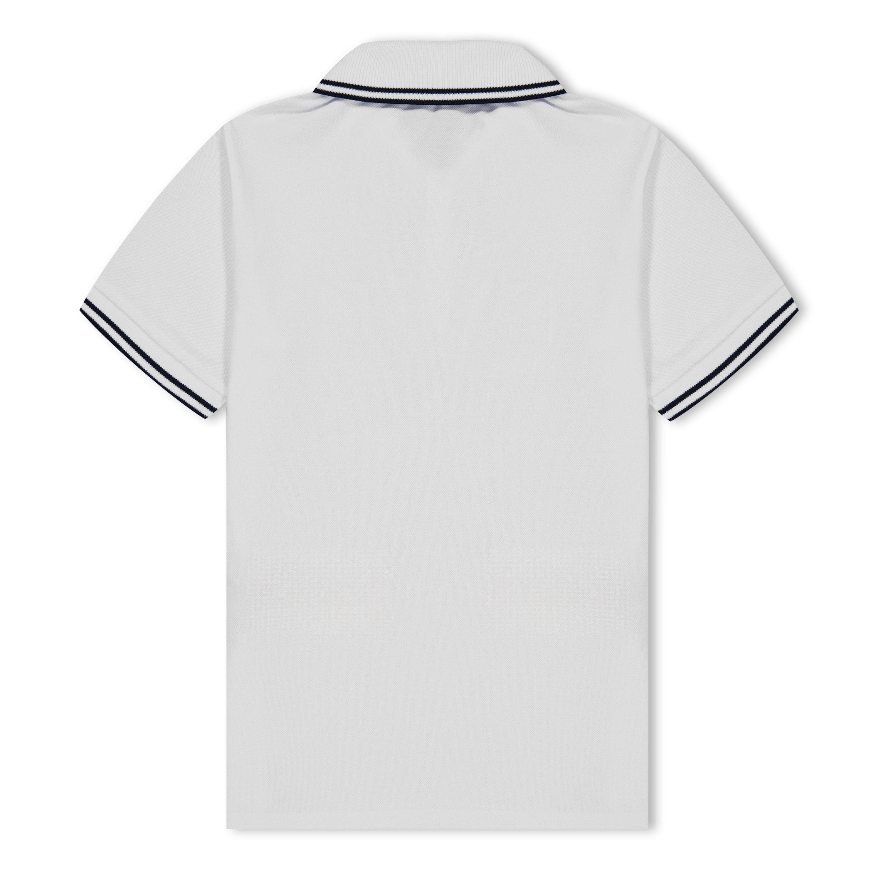 Stone Island | BoysLogo Cotton Tipped Polo Shirt | Short Stone Island | BoysLogo Cotton Tipped Polo Shirt | Short