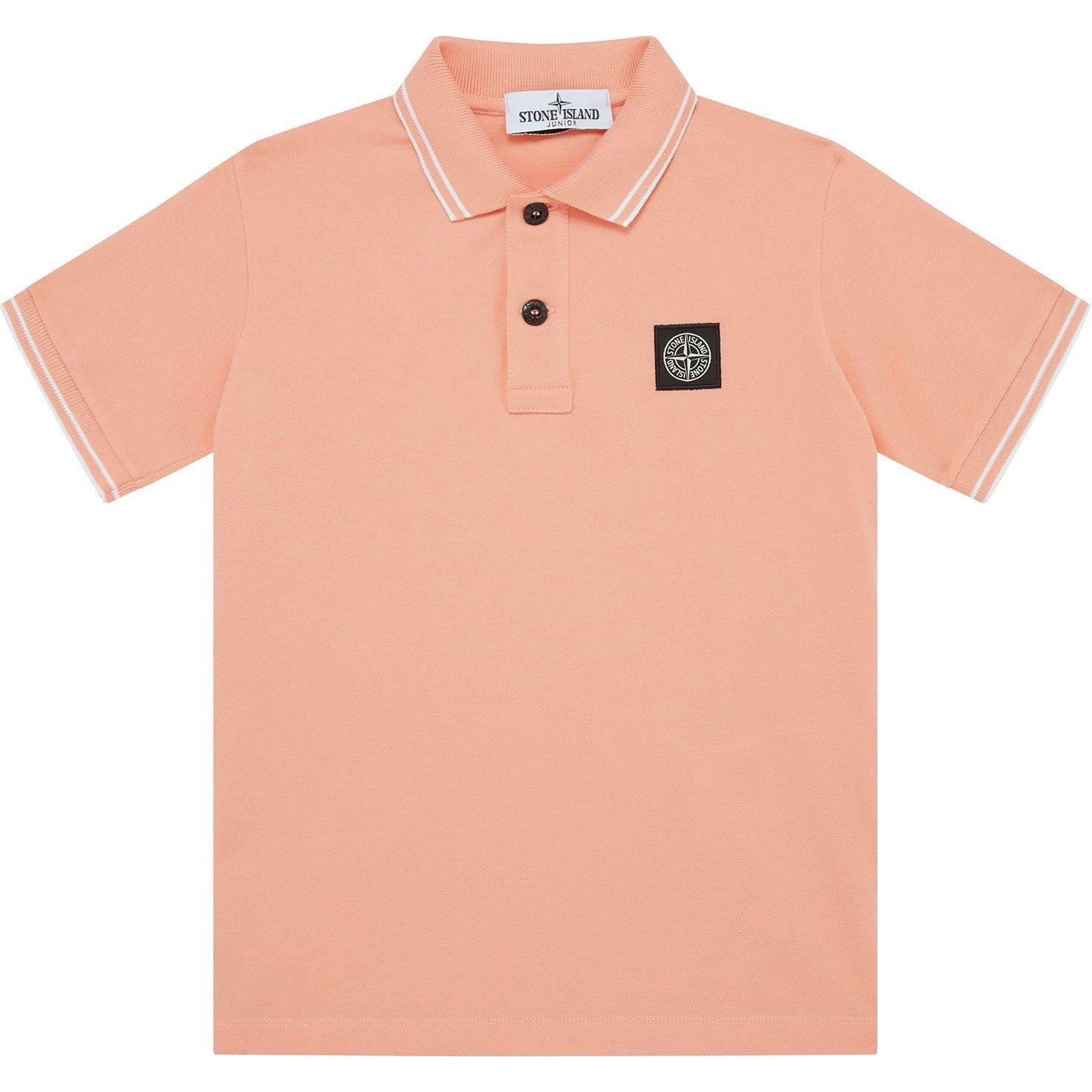 Stone Island | Boys Tipped Polo Shirt | Short Sleeve Polos Stone Island | Boys Tipped Polo Shirt | Short Sleeve Polos