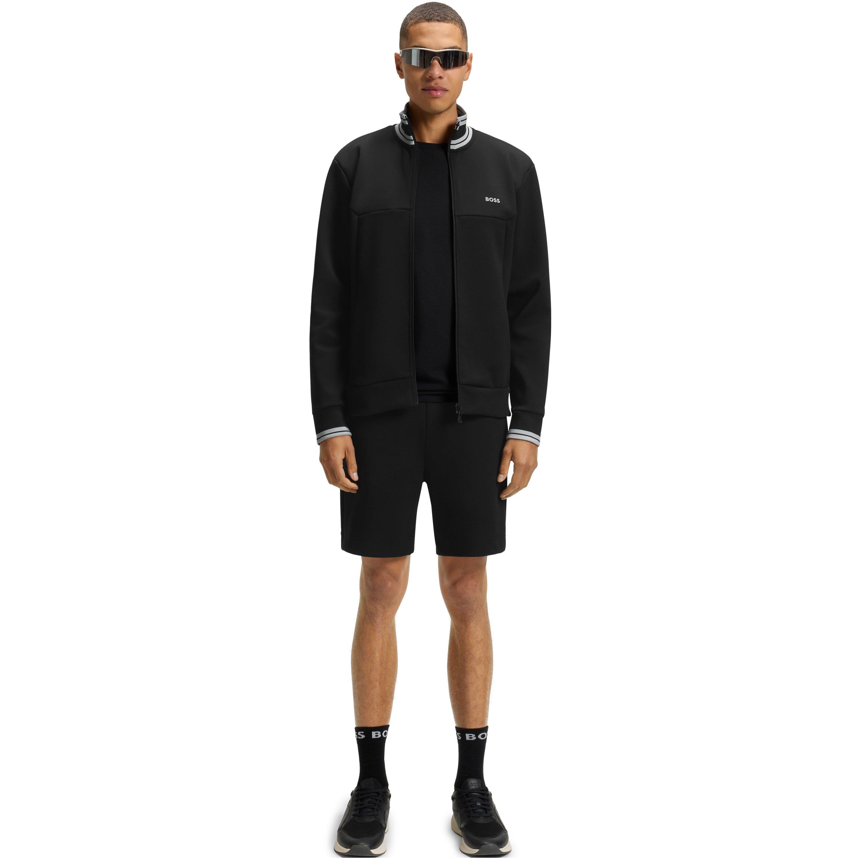 Boss Men's Full Zipped Zone Short Sleeve Polo Shirt | FRASERS