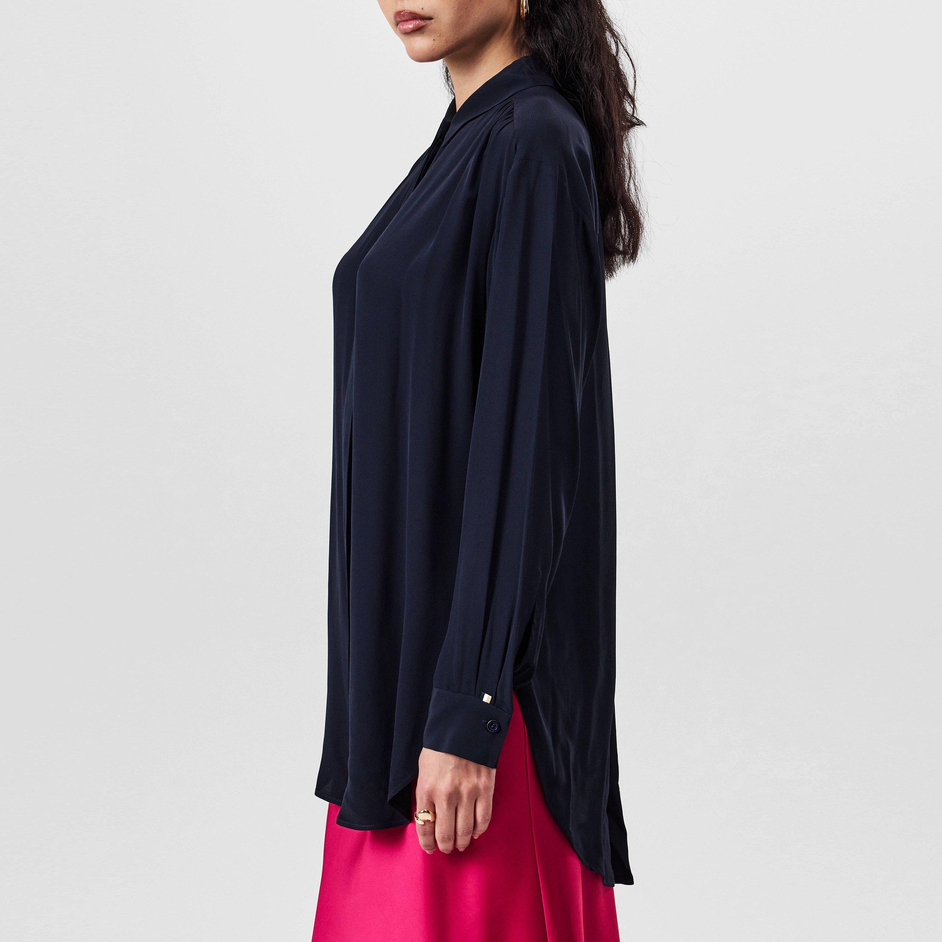 Boss | Women's Benika Relaxed Fit Blouse | Blouses - Long Sleeve | USC