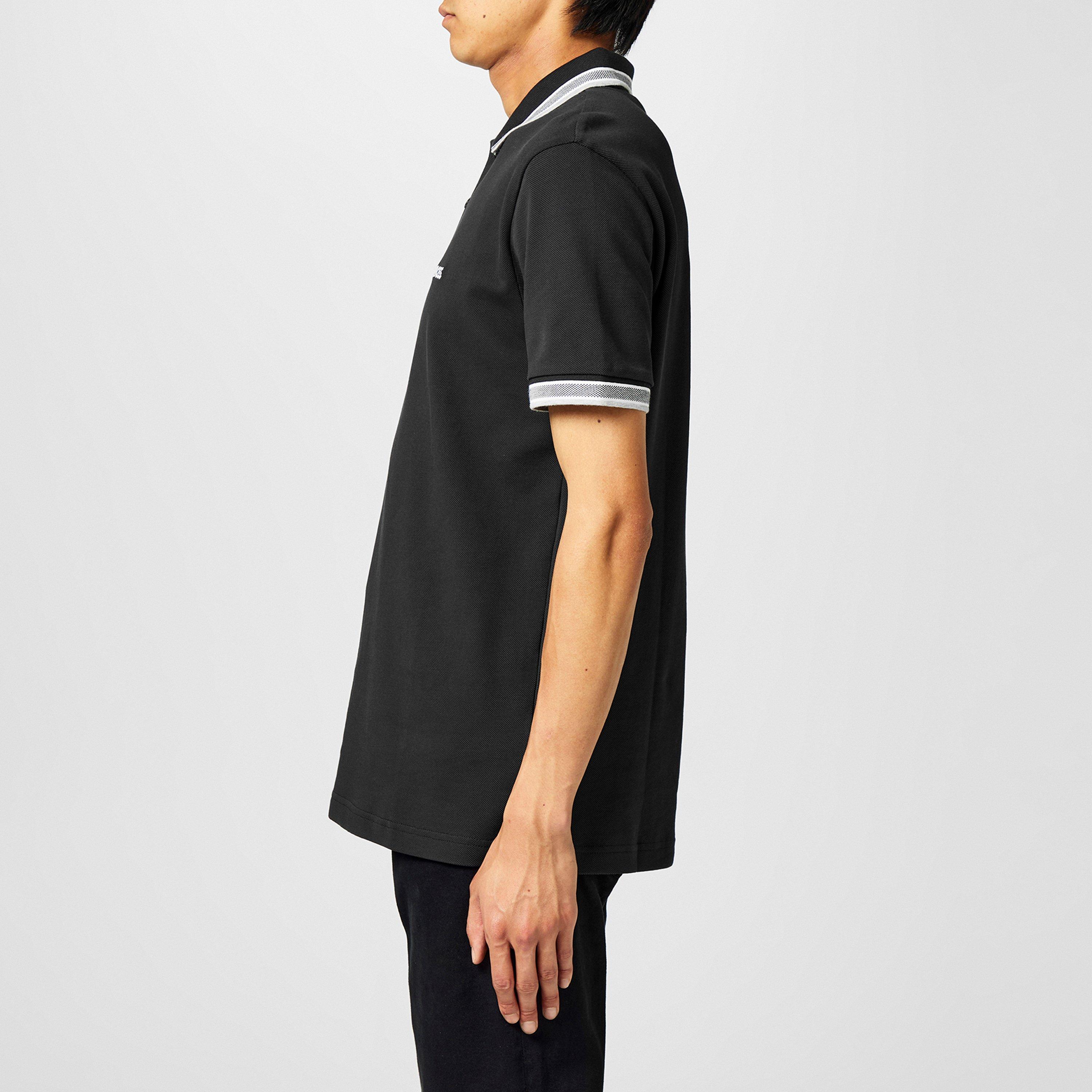 Boss | Men's Paddy Cotton Contrast Tipping Short Sleeve Polo Shirt ...