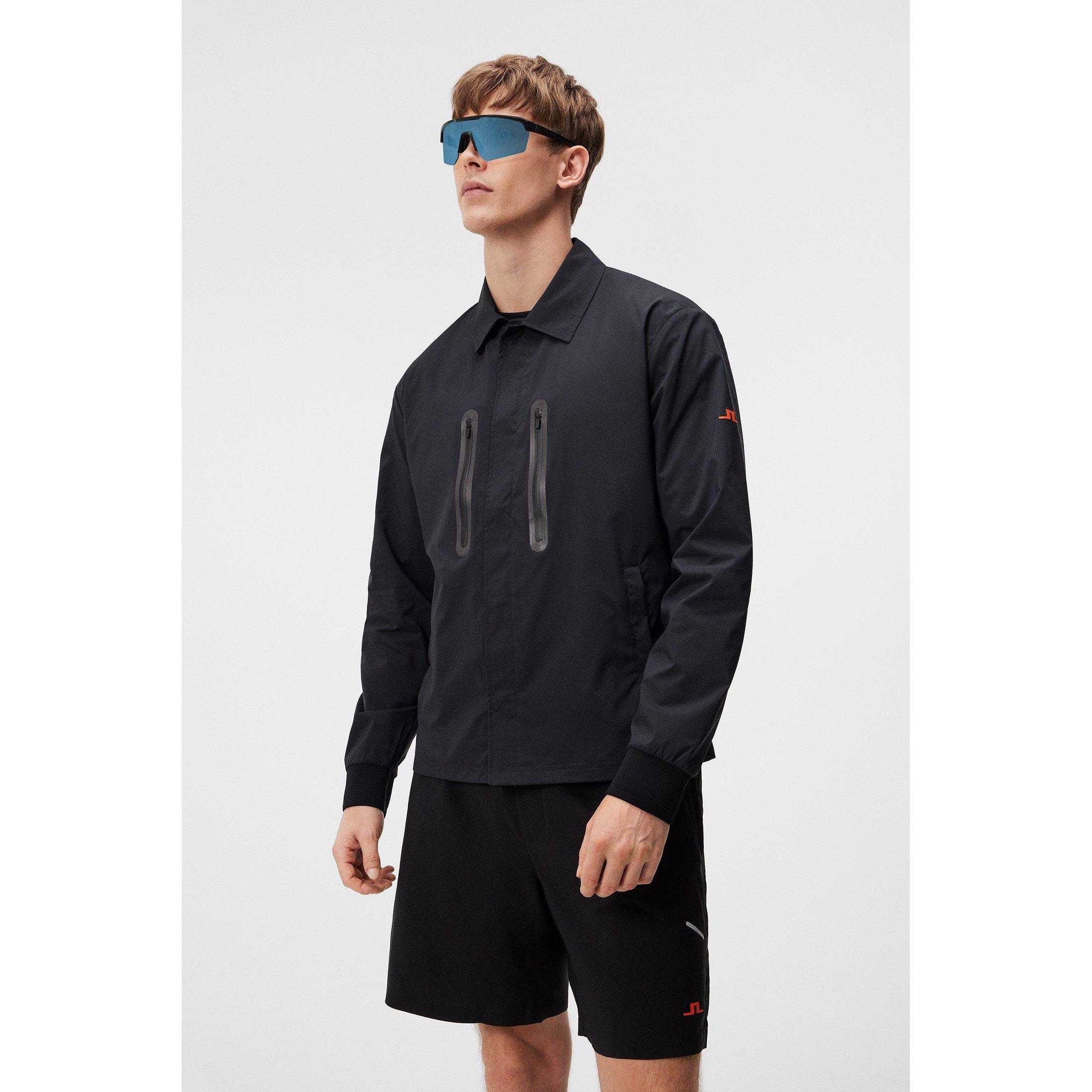 J Lindeberg Golf | Pirro Long-Sleeve Plain Shirt | Plain Shirt - Long ...