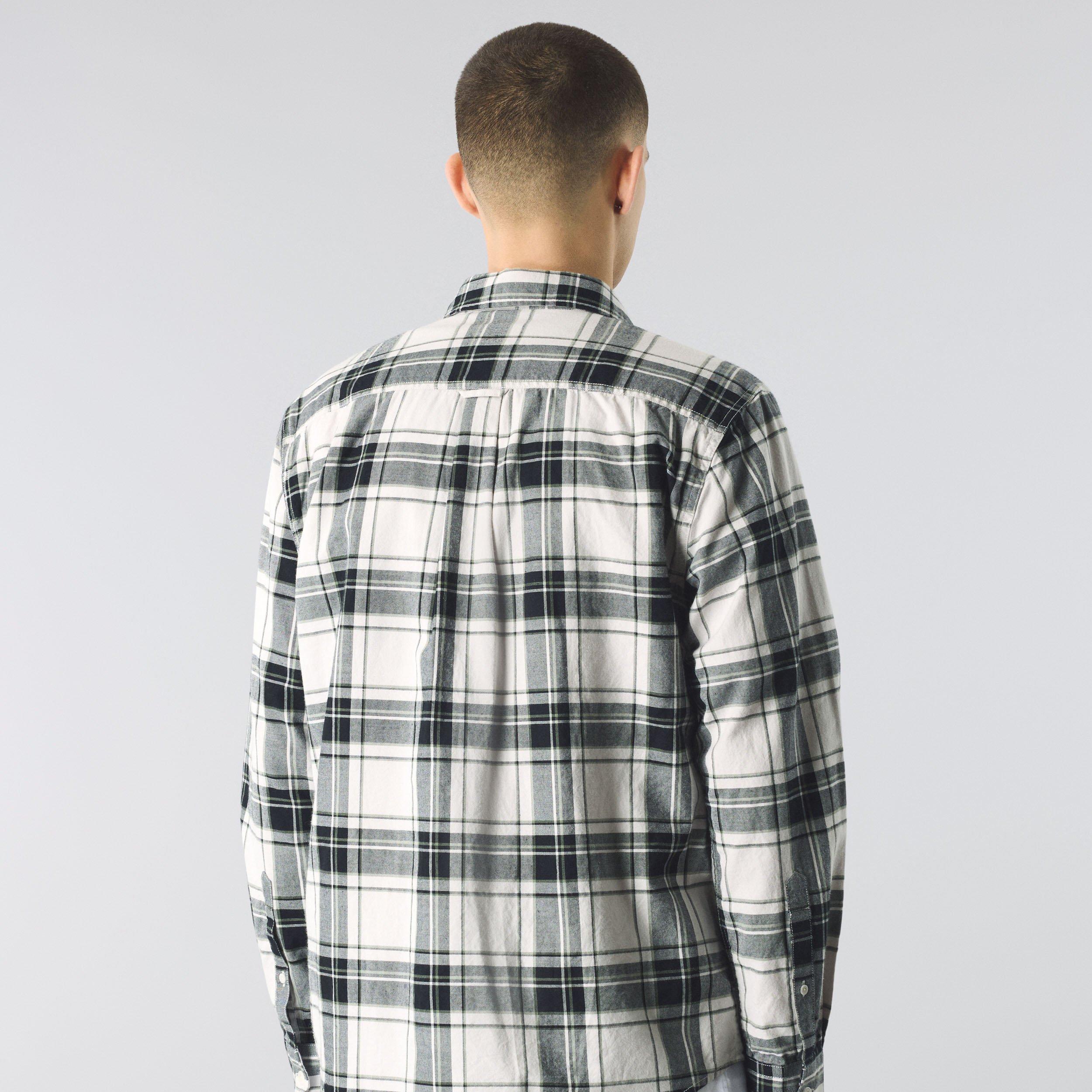 Pretty Green | Woolwich Check Shirt | Patterned Shirt - Long Sleeve ...