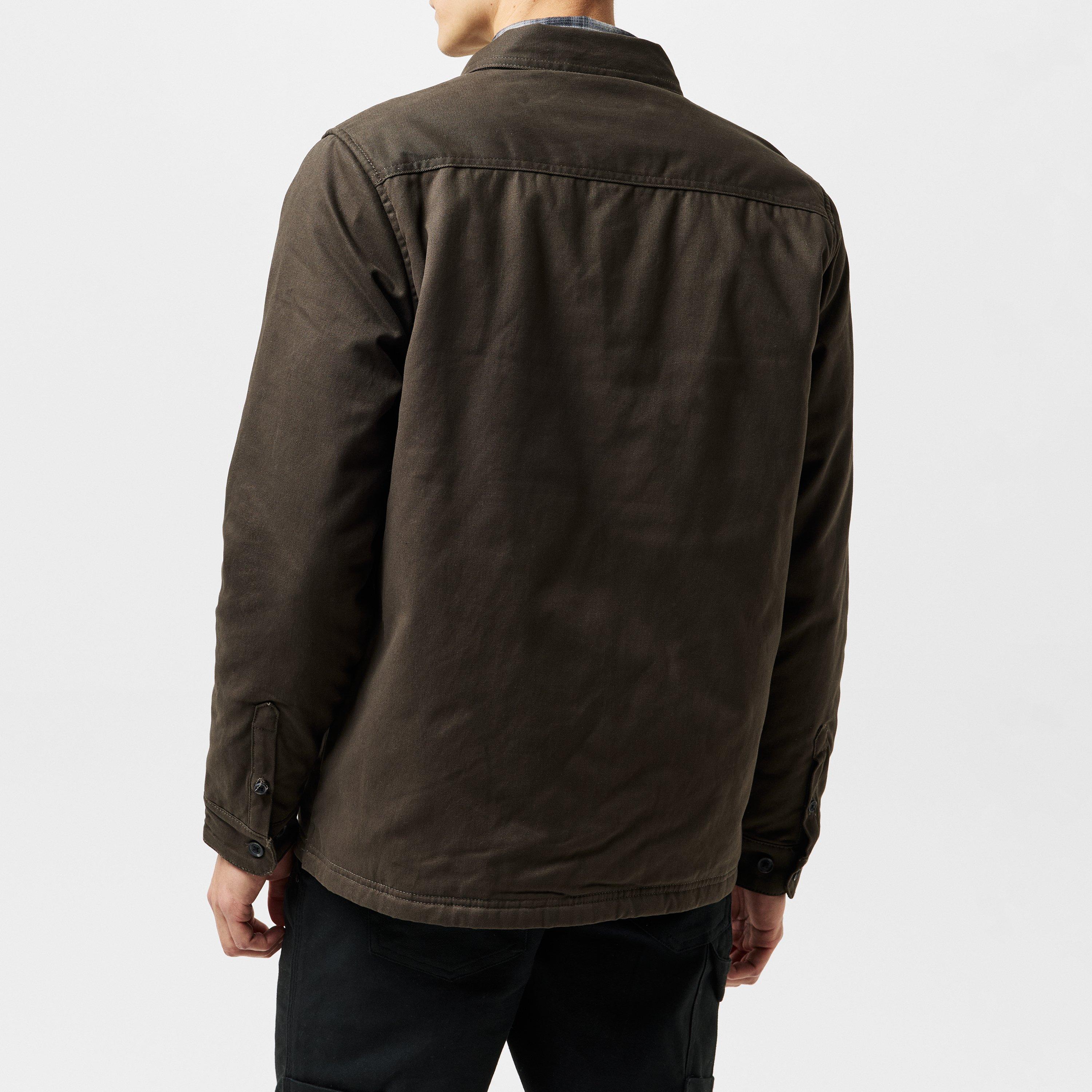 Threadbare | Check Lined Shacket Mens | Plain Shirt - Long Sleeve | USC