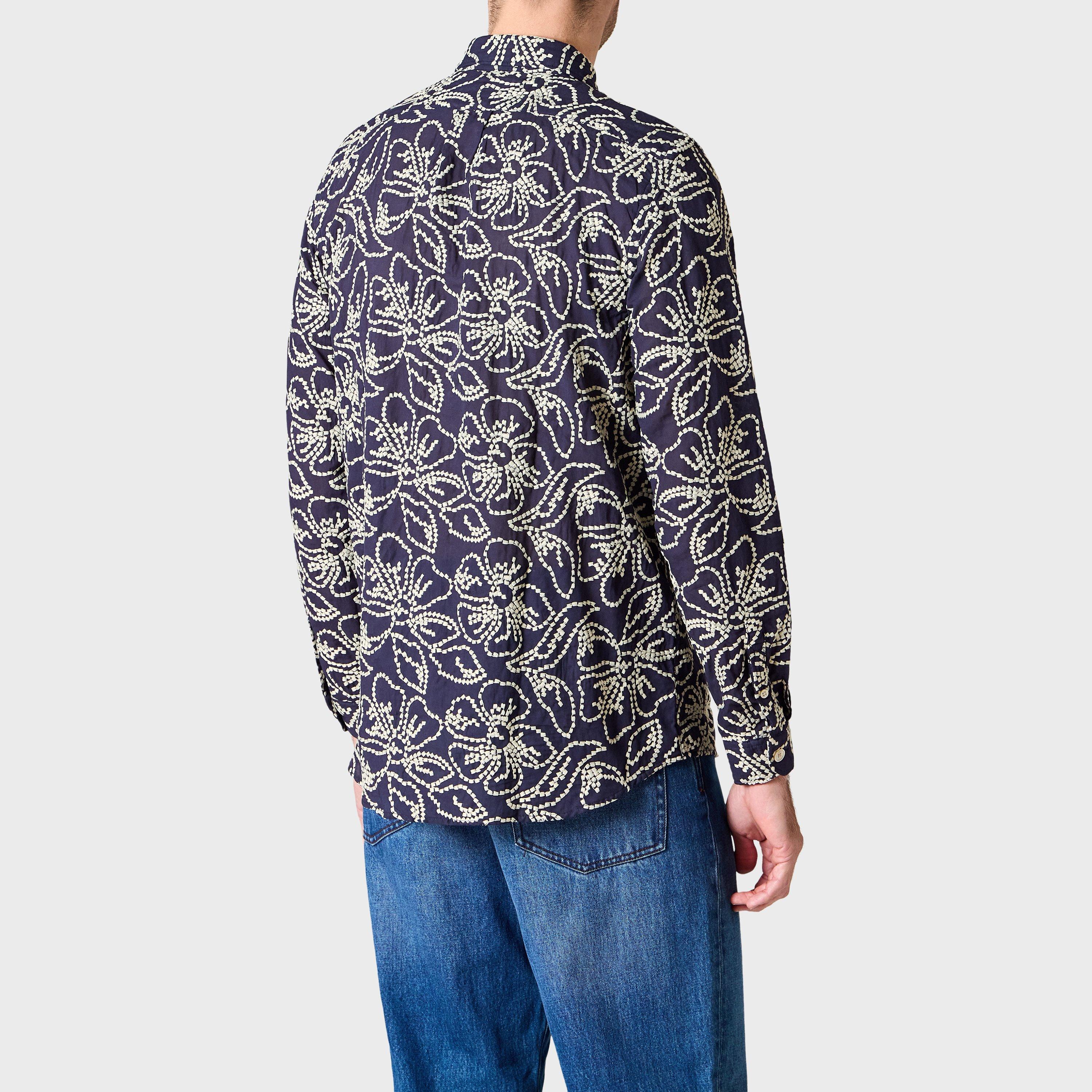 PS Paul Smith PS Flower LS Shirt Sn61 | Flannels