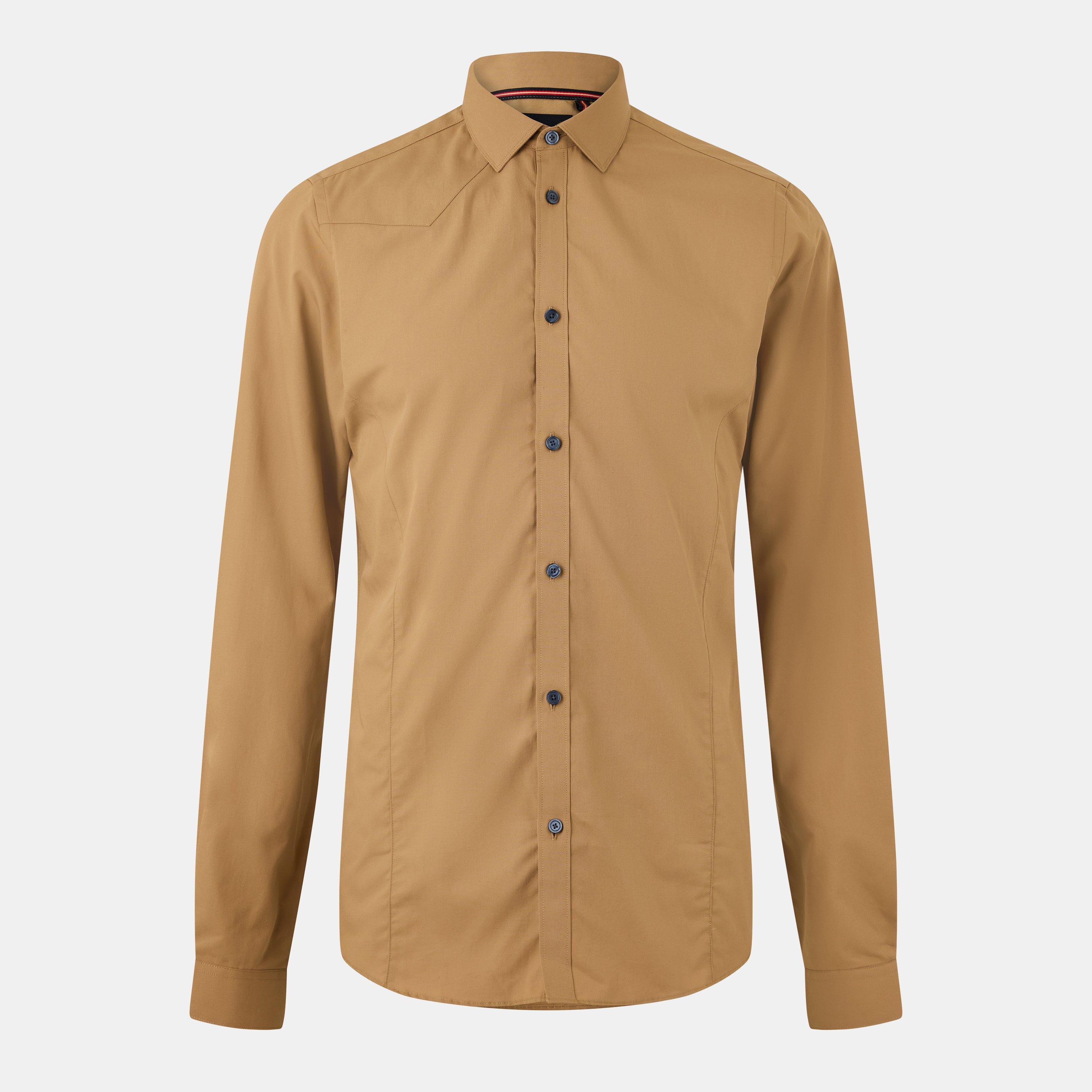 Luke Men's Pencil Long-Sleeve Plain Shirt | FRASERS