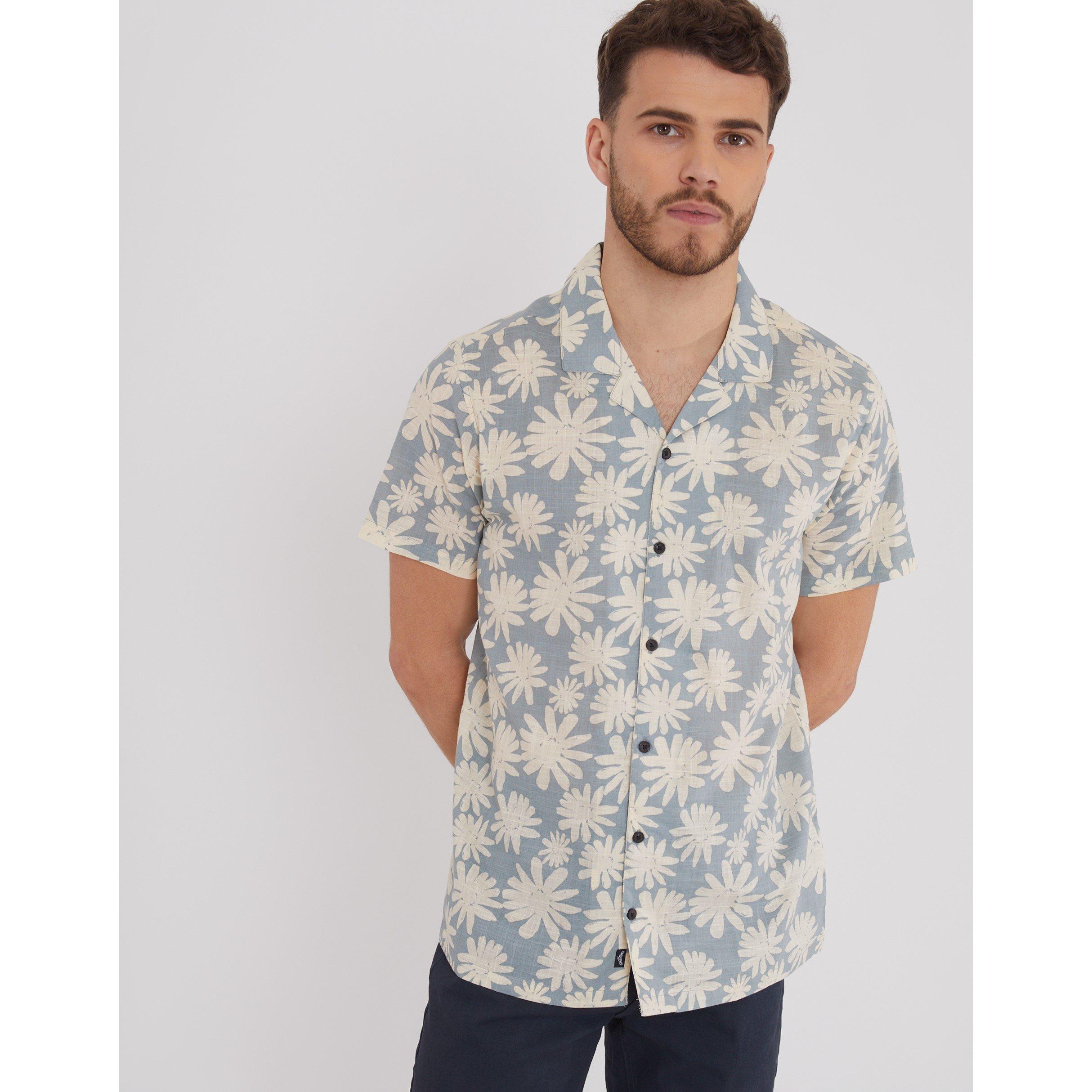 Threadbare Men's Northhal Short-Sleeve Patterned Shirt | FRASERS