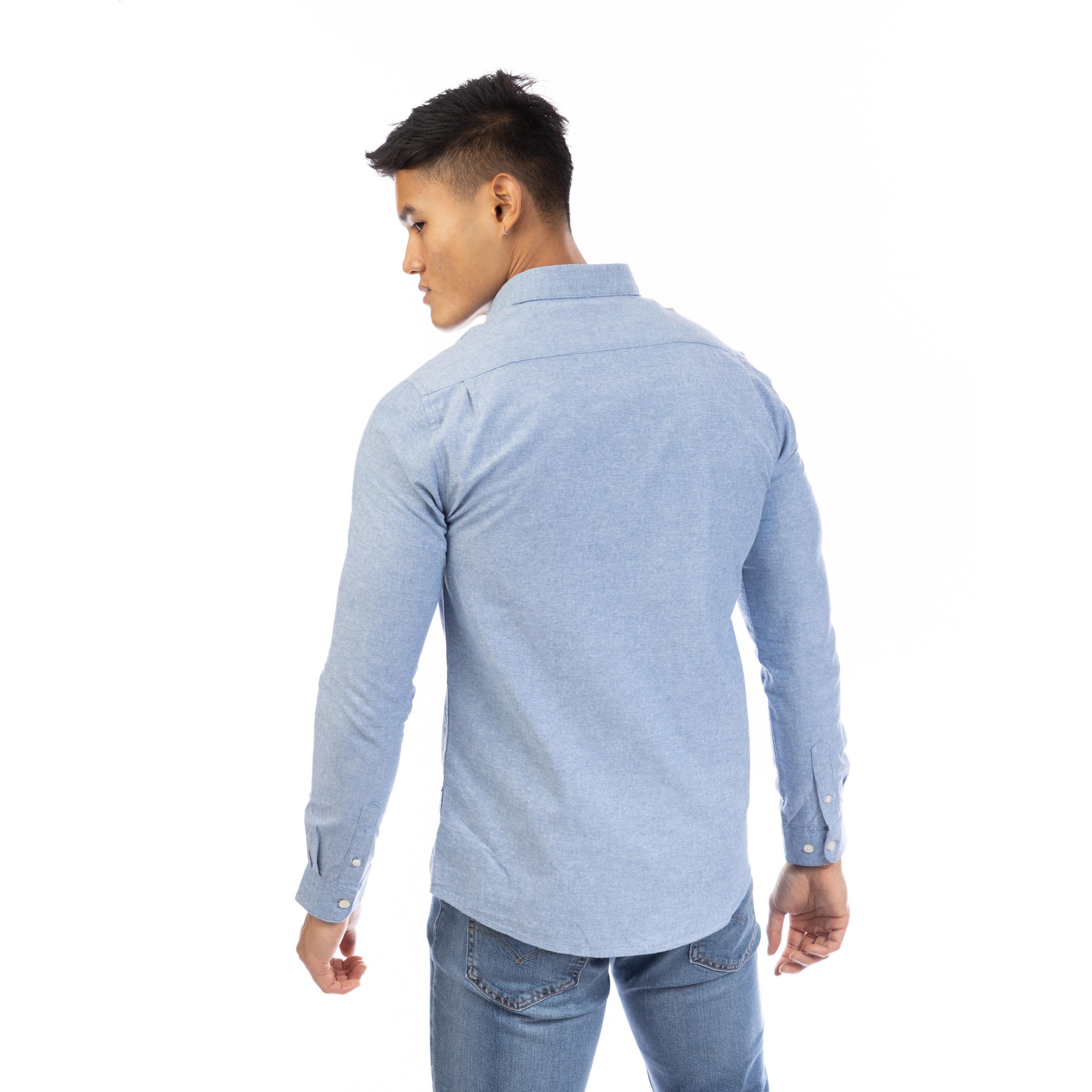 Peter Werth Men's W Edward Long Sleeve Plain Shirt | FRASERS