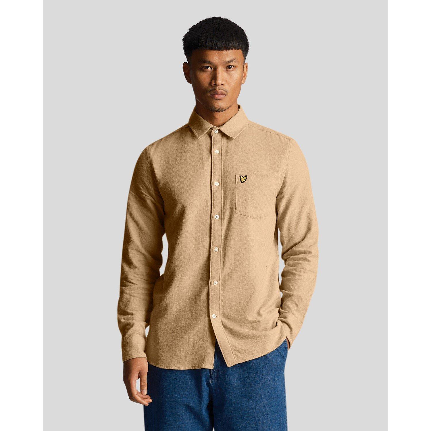 Lyle and Scott | Oxford Shirt | Patterned Shirt - Long Sleeve | FRASERS