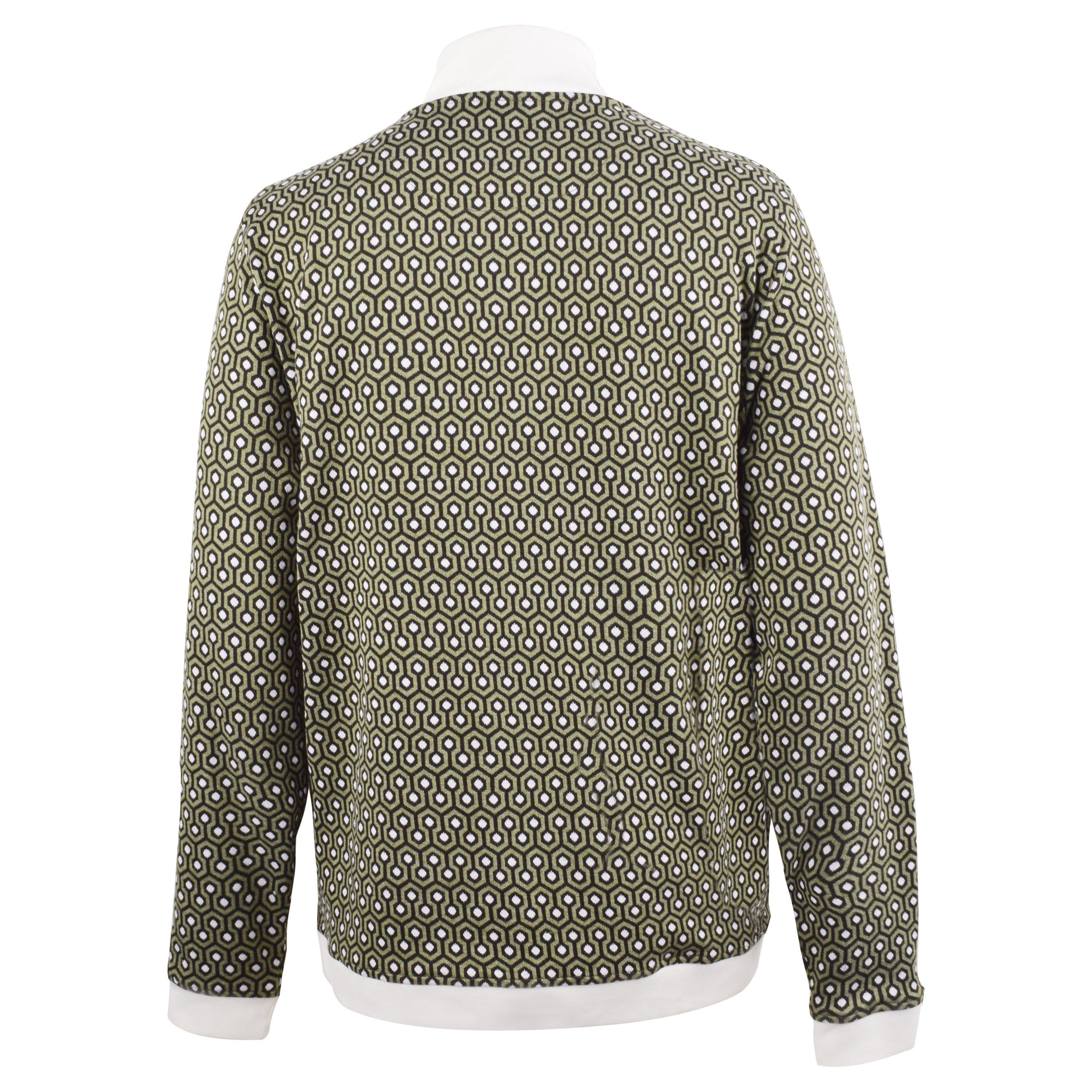 Pretty Green | Geo Funnel Neck Tracksuit Top | Tracksuit Tops | FRASERS