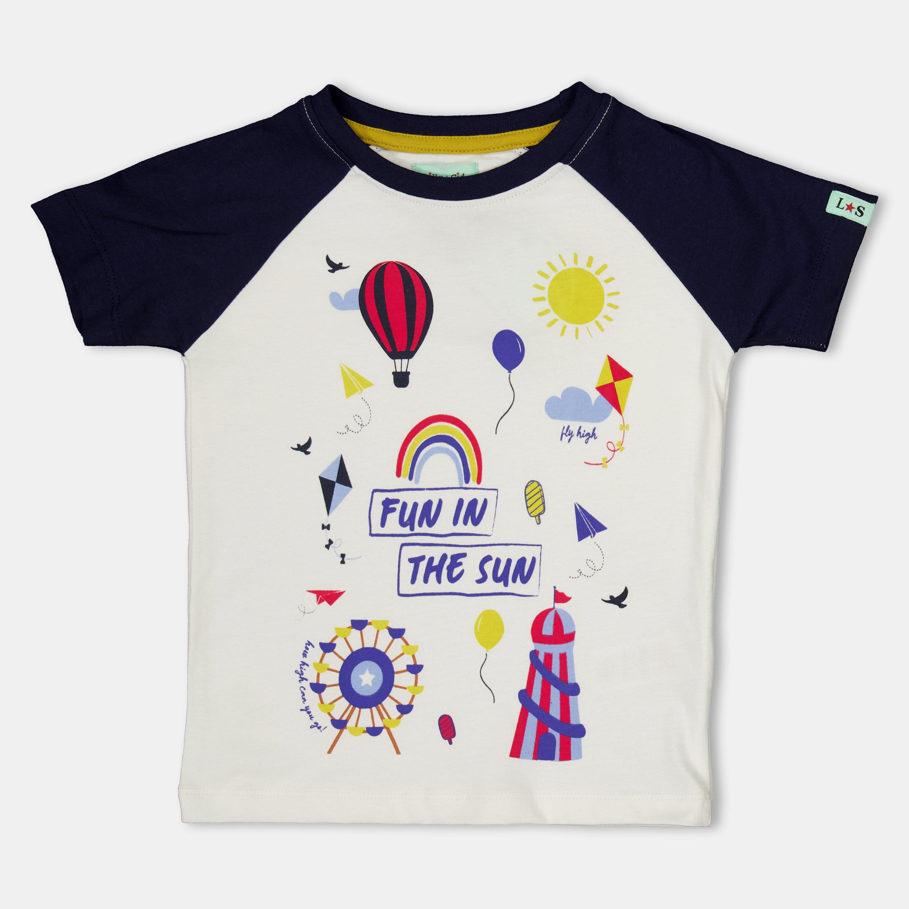 Lilly and Sid Fun Fair Regular Fit T-Shirt | Sports Direct