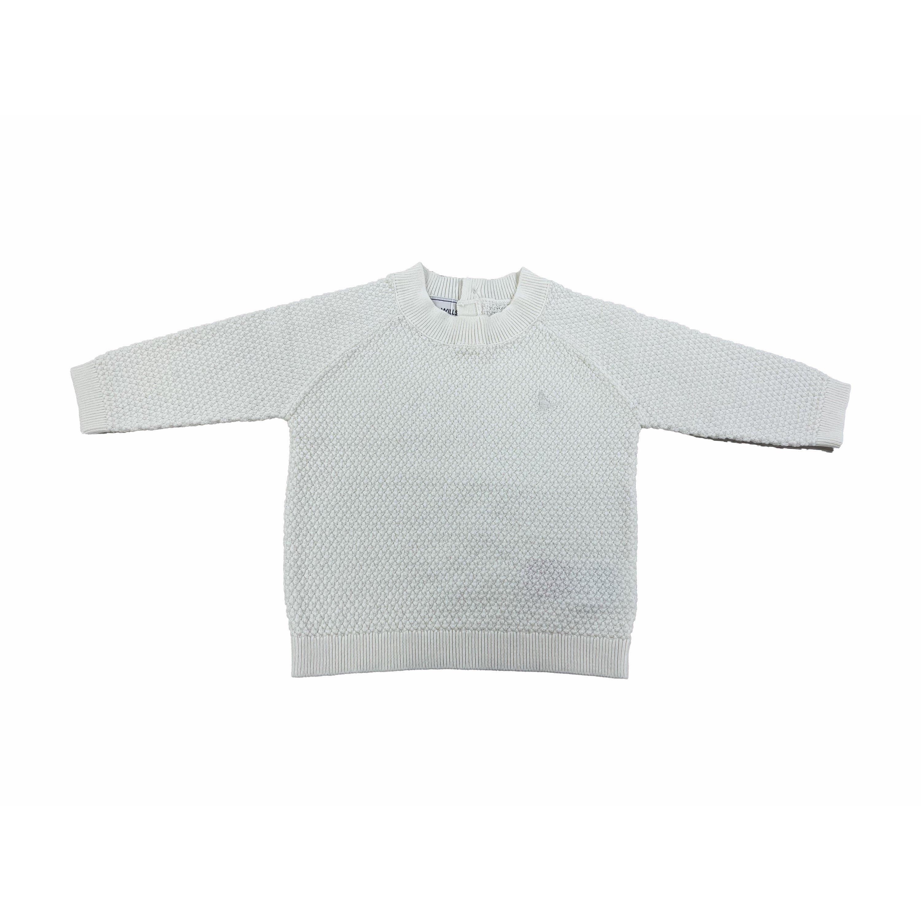 Jack Wills Kids' Pointelle Cotton Long Sleeve Pyjama Set | USC