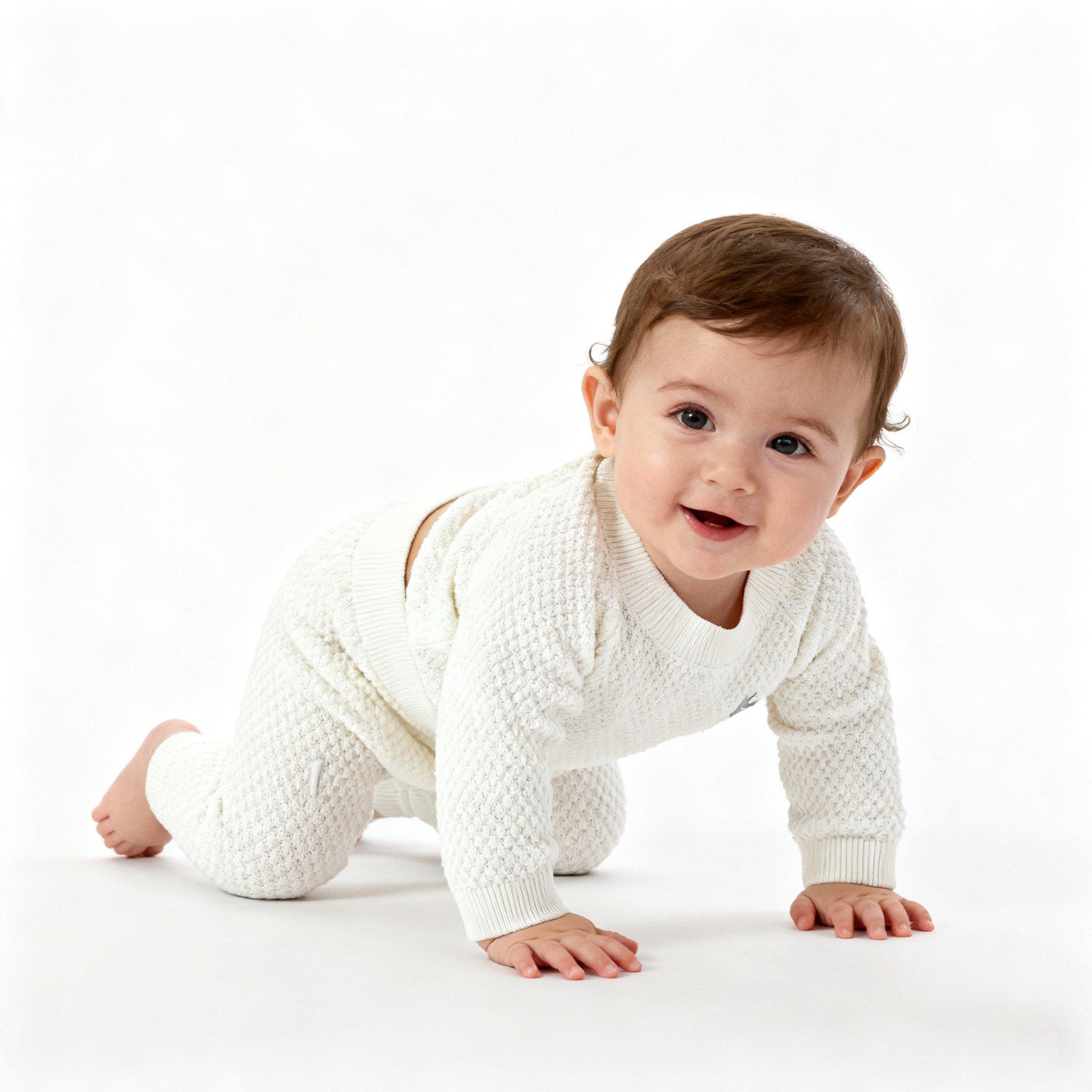 Jack Wills Kids' Pointelle Cotton Long Sleeve Pyjama Set | USC