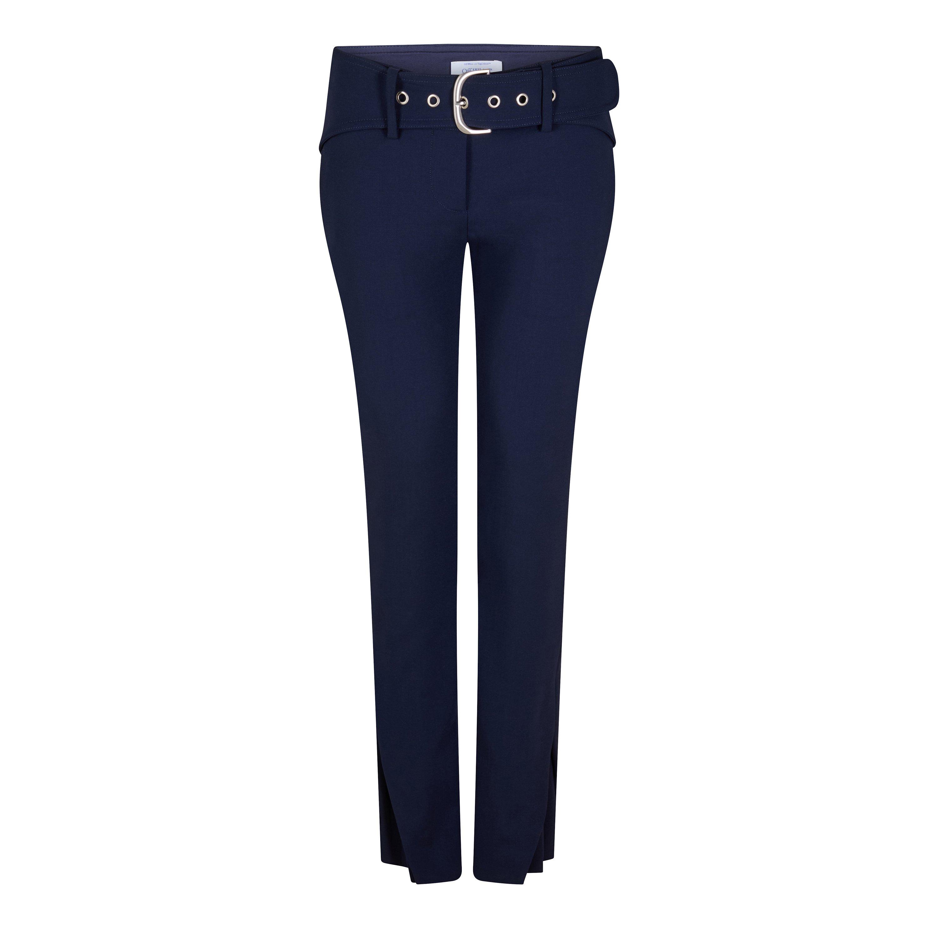 Off White Women's - Structured Stretch Suit Trousers | USC