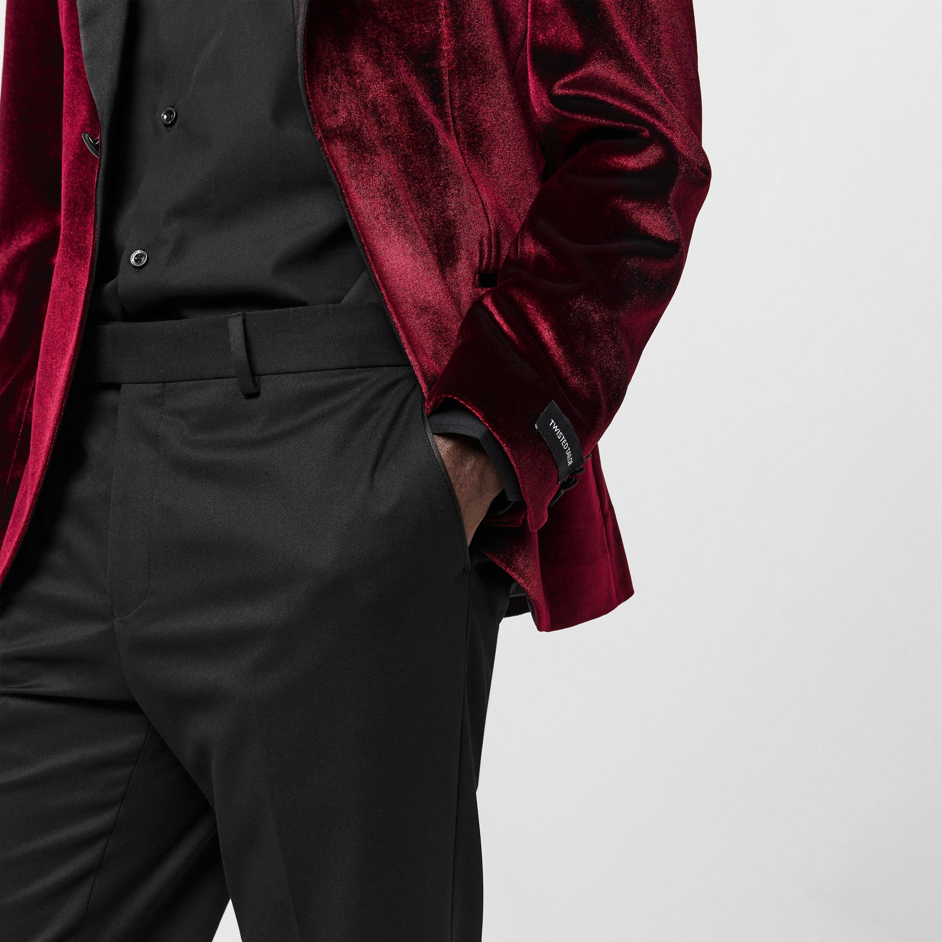 Twisted Tailor | Men's Kingdon Tux Slim Fit Suit Trousers | Suit ...