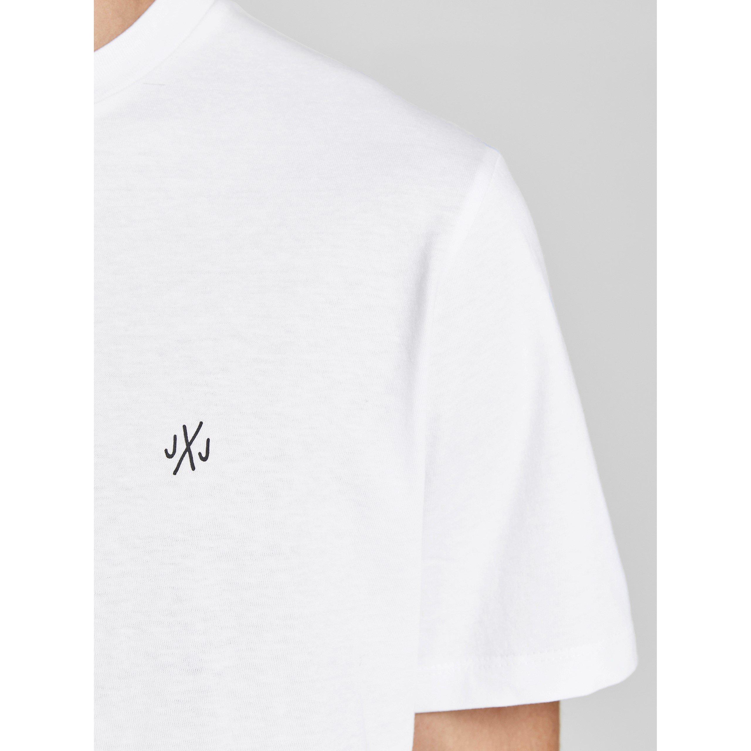 Jack and Jones | 5-Pack JXJ Short Sleeve T-Shirt Mens | Regular Fit T ...