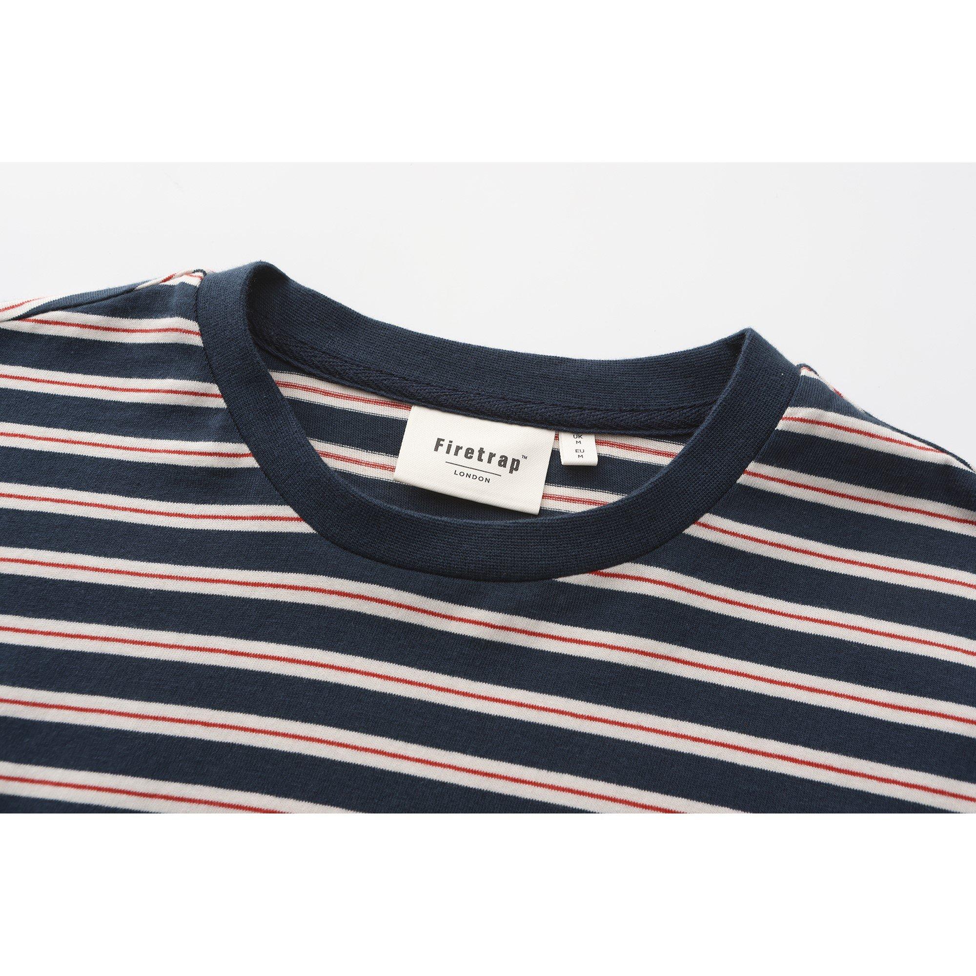Firetrap | Striped Shirt | Regular Fit T-Shirts | USC