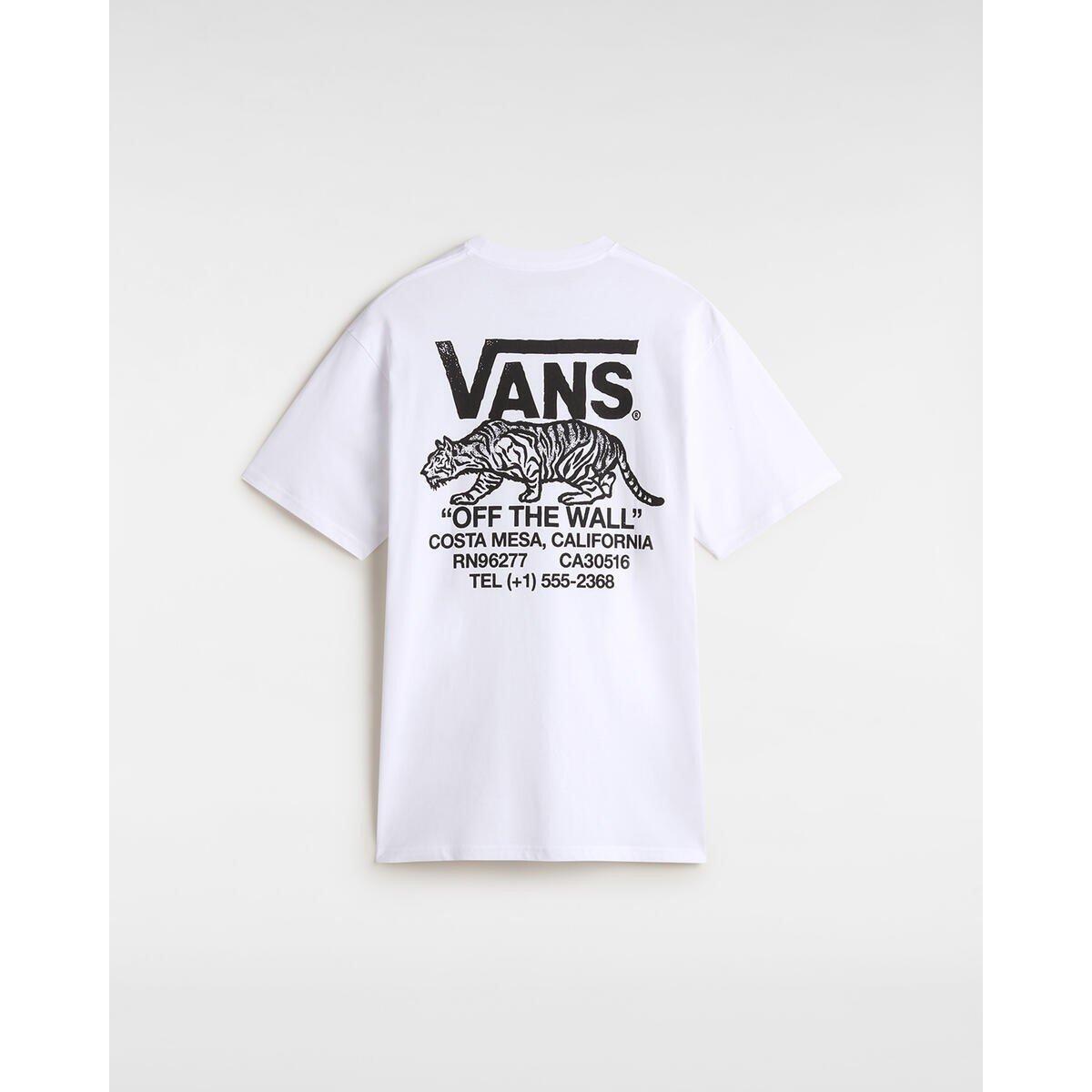 Vans Classic | Sneaky Short Sleeve Black Regular Fit T-Shirt | Regular ...