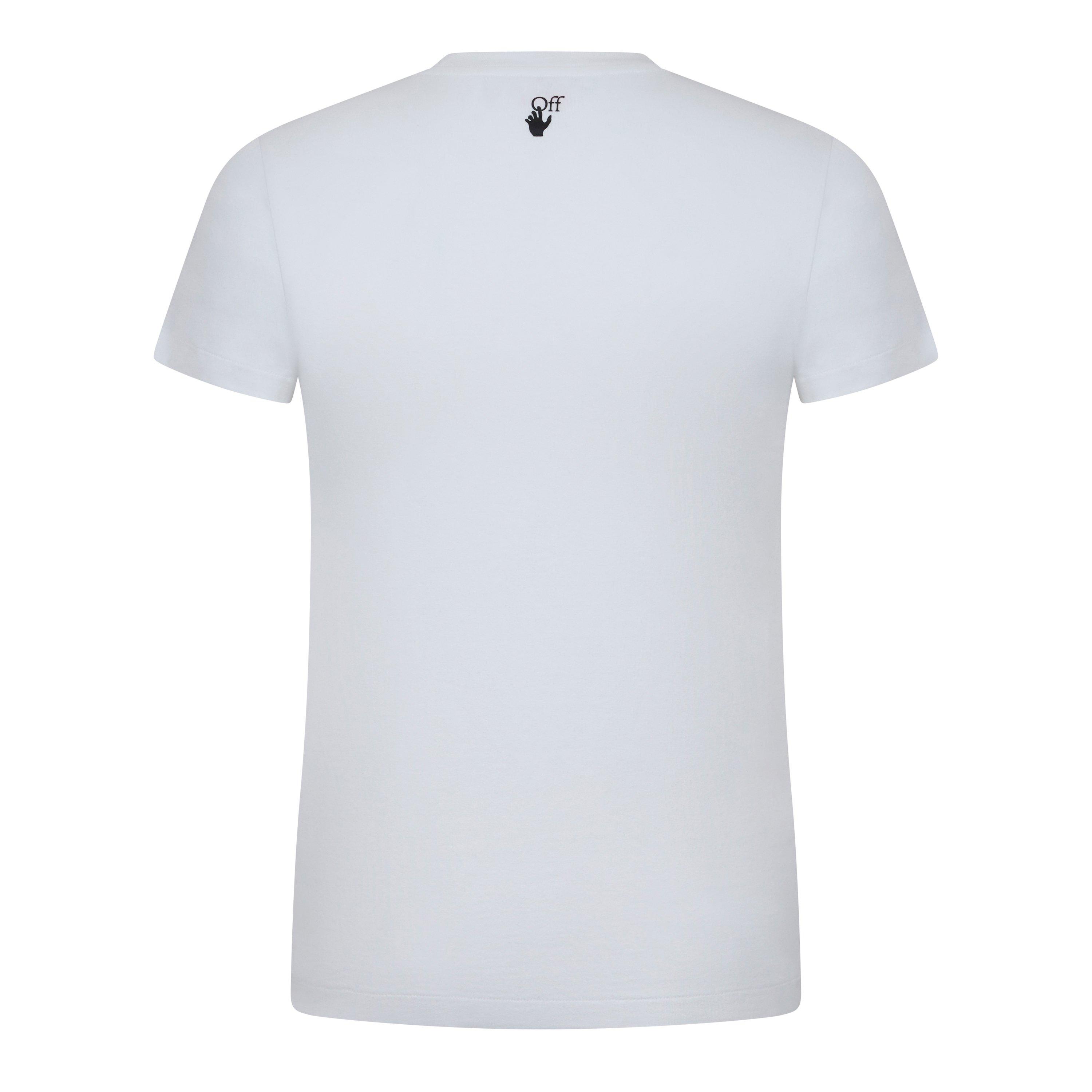 Off White | Hands Off Logo T-Shirt | Regular Fit T-Shirts | Sports Direct