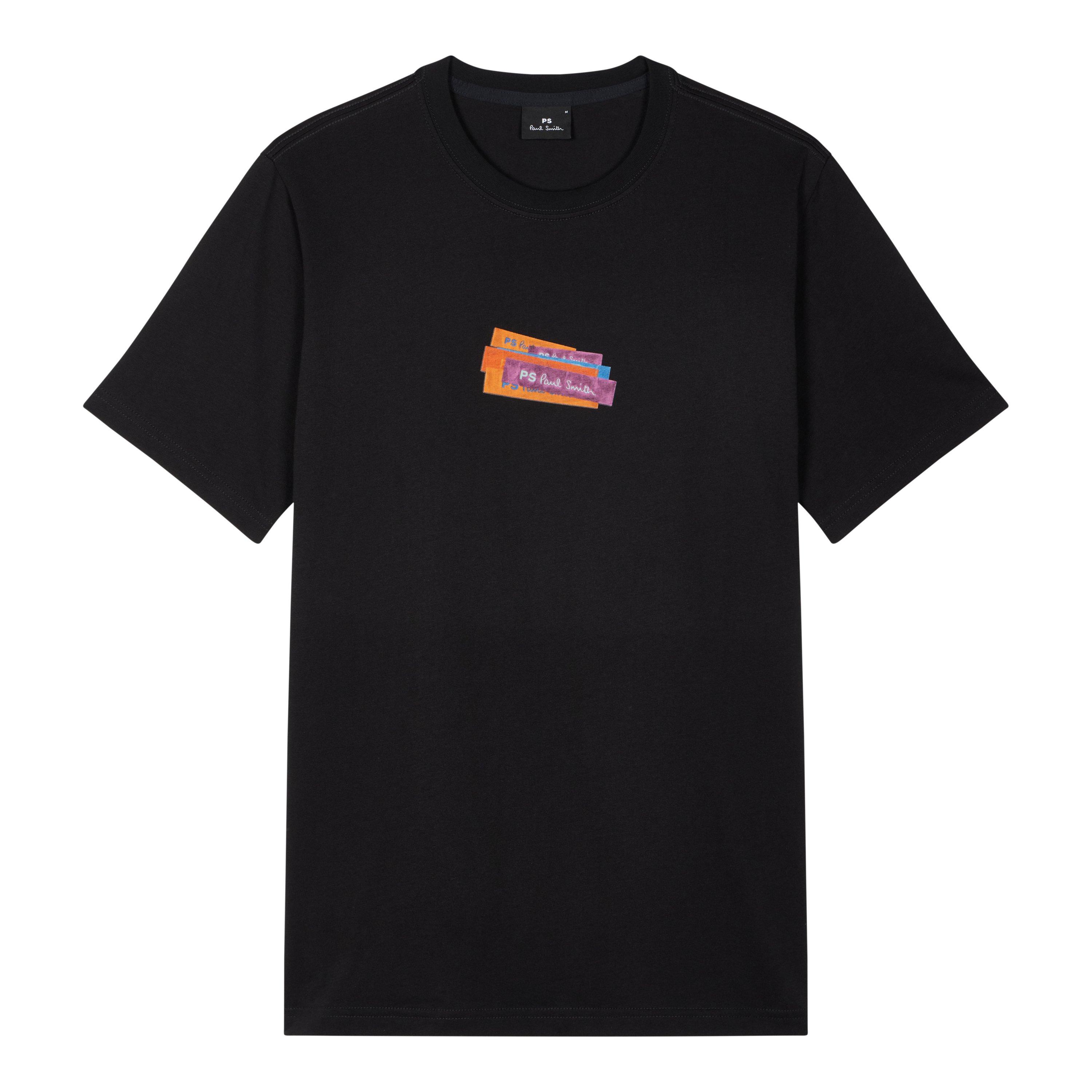 PS Paul Smith | Men's Block Regular Fit T-Shirt | Regular Fit T-Shirts ...