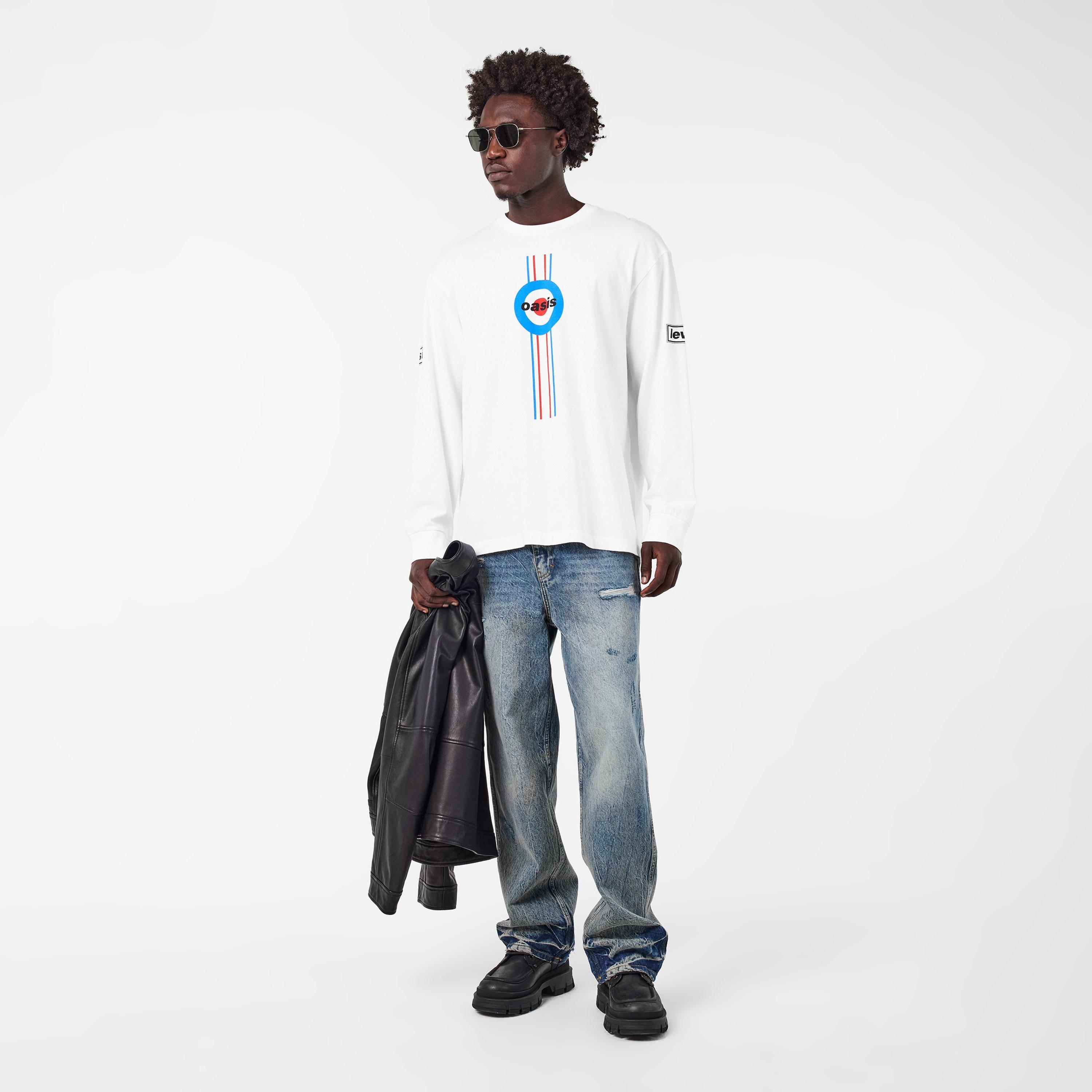 Levis | Levis x Oasis Long Sleeve Tee | Long Sleeve T-Shirts | FRASERS