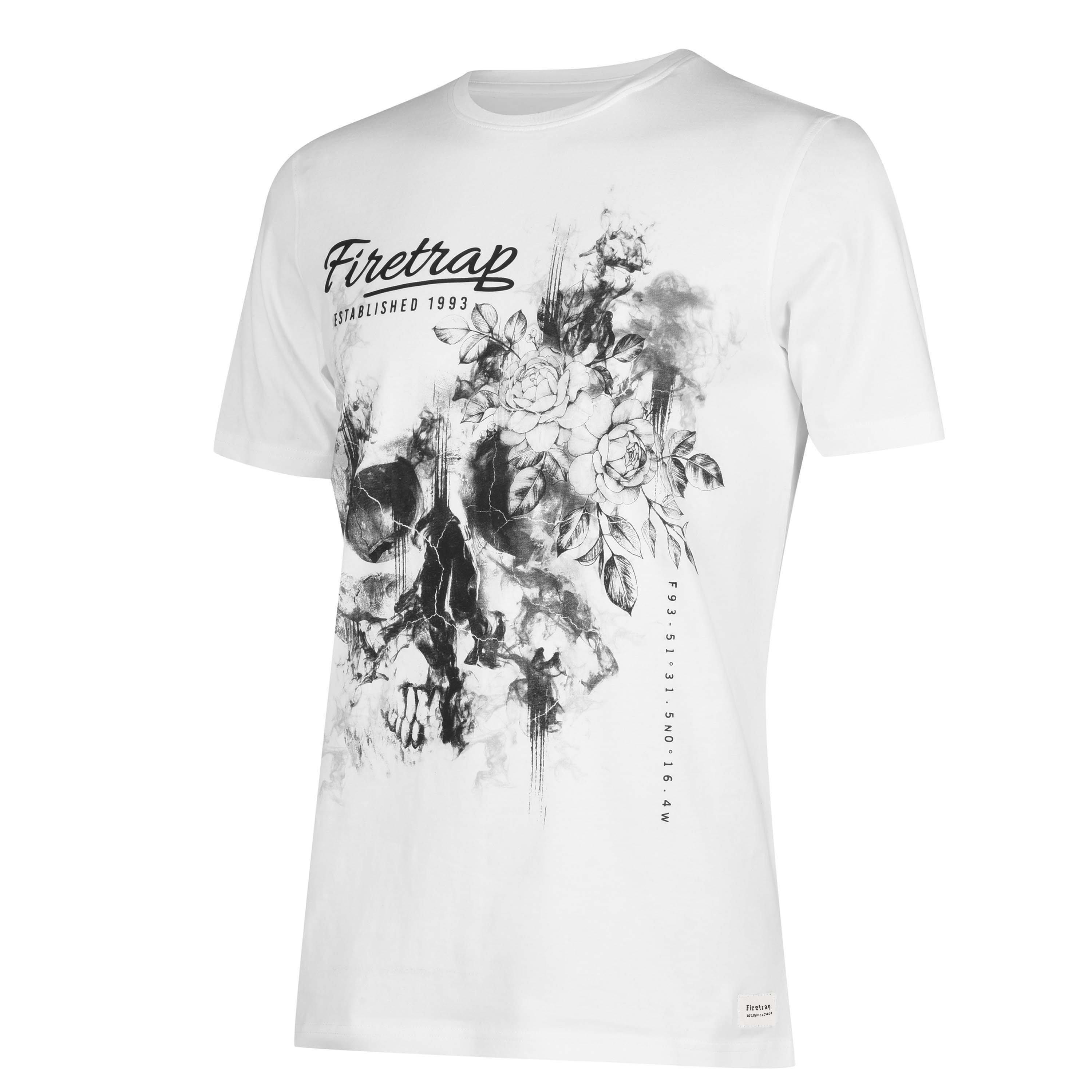 Firetrap | T-Shirt Mens | Regular Fit T-Shirts | Sports Direct MY