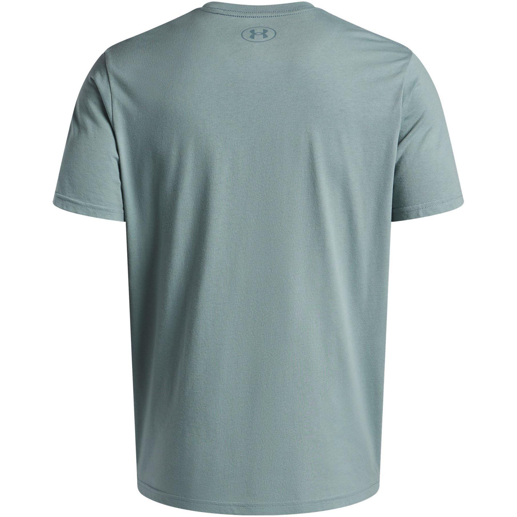 Under Armour | UA Left Chest Logo Cotton Short Sleeve T-Shirt | Regular ...