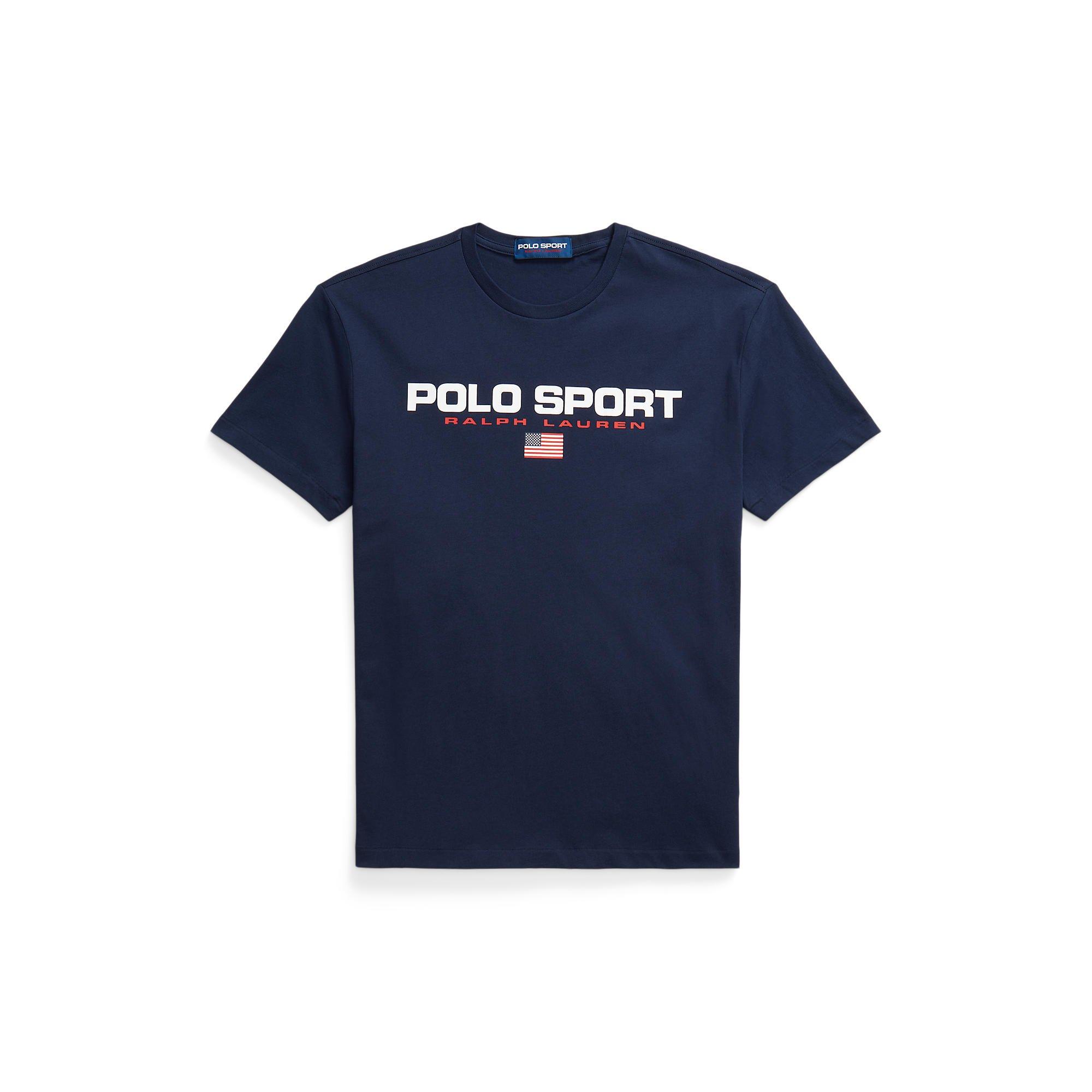 Polo Sport by Ralph Lauren | Men's Logo Cotton Crew Neck Short Sleeve T ...