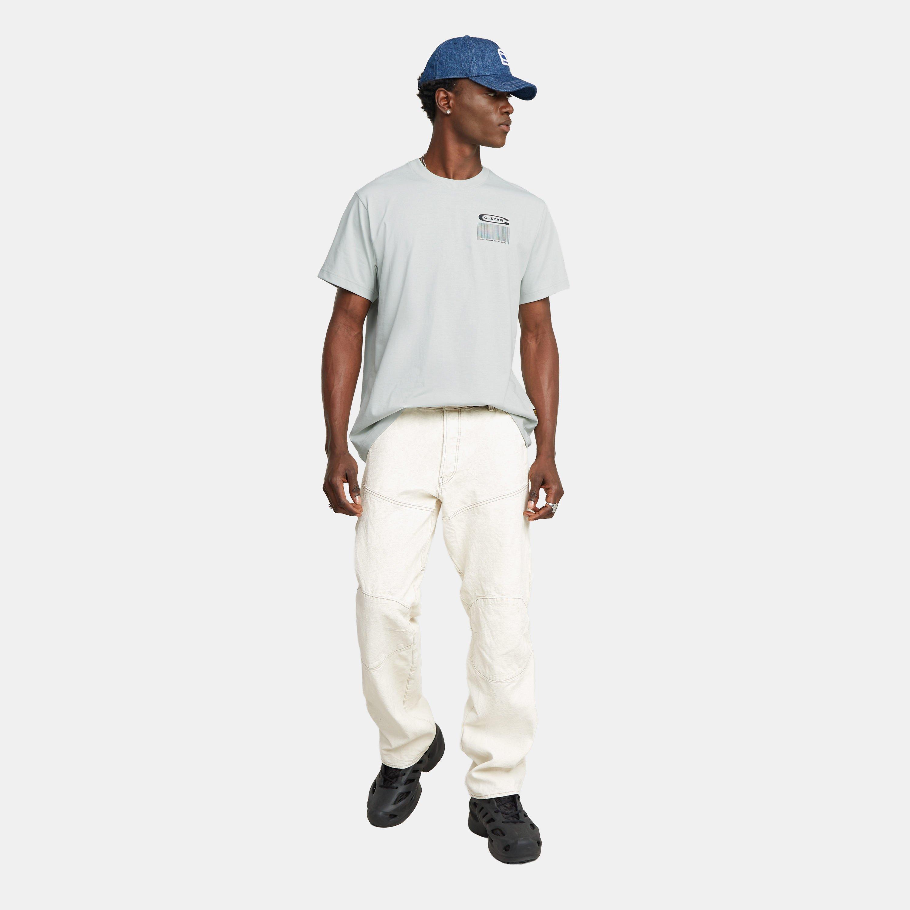 G Star | Gstar Barcode Tee Sn99 | Regular Fit T-Shirts | Sports Direct
