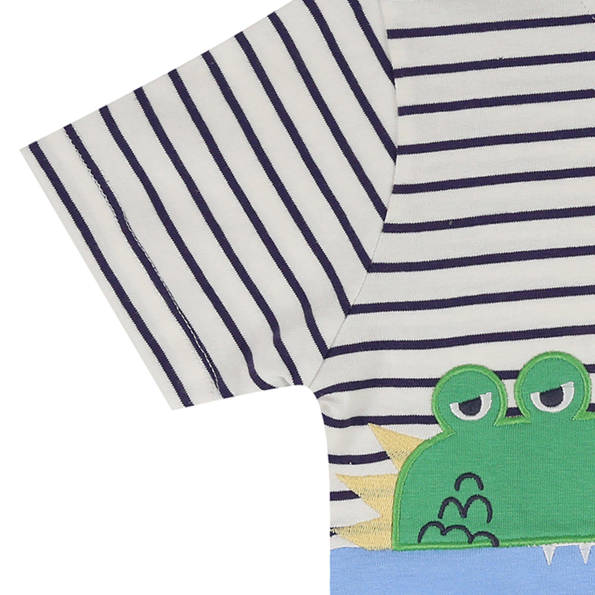 Lilly and Sid | Cut + Sew Croc T Jn99 | Regular Fit T-Shirts | Sports ...