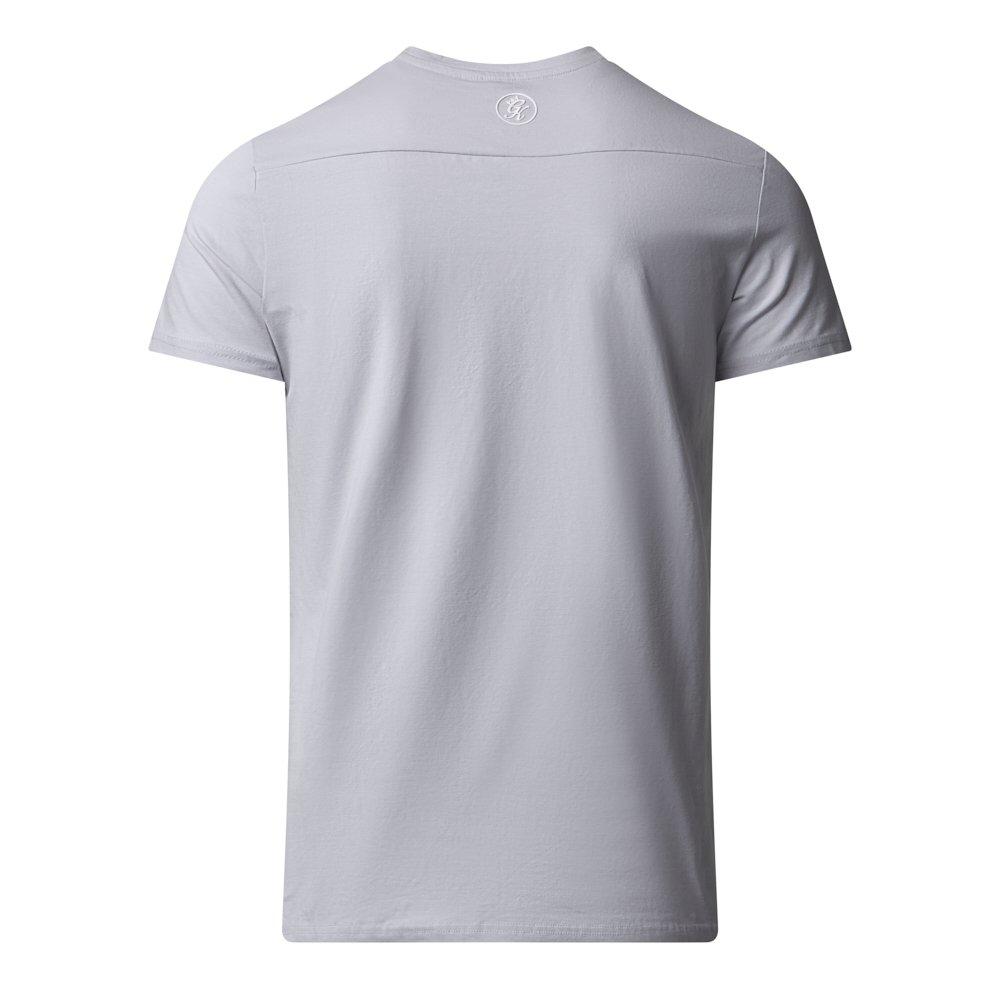 Gym King Gym King Taped Jersey Tee - Light Grey | Sports Direct