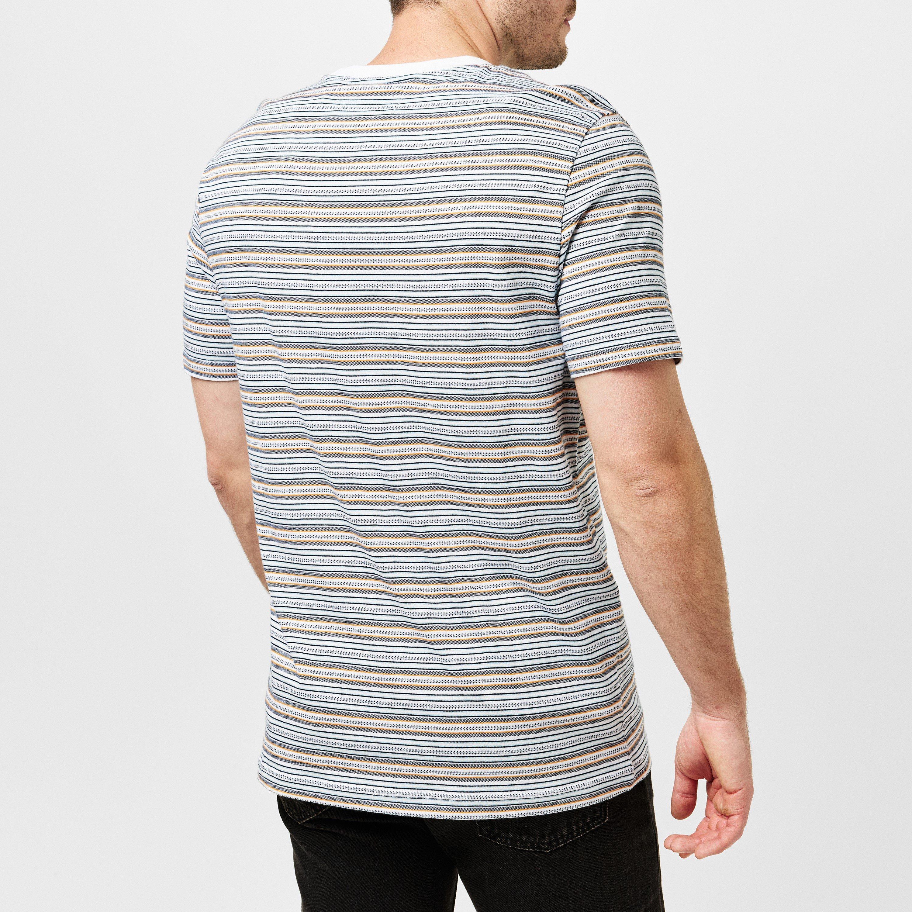 Original Penguin | OP Striped T-Shirt Mens | Regular Fit T-Shirts | FRASERS