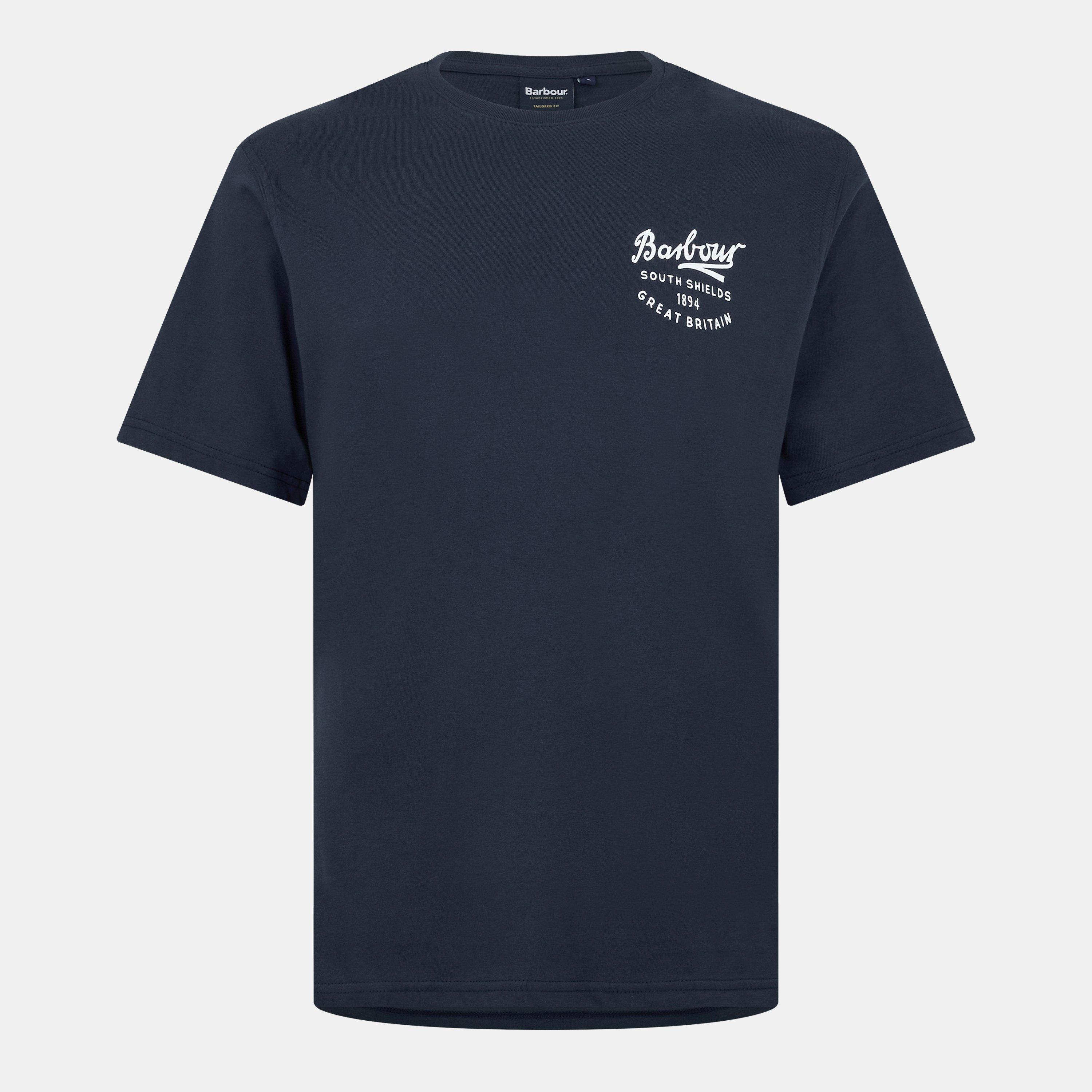 Barbour Script Graphic T-Shirt | FRASERS