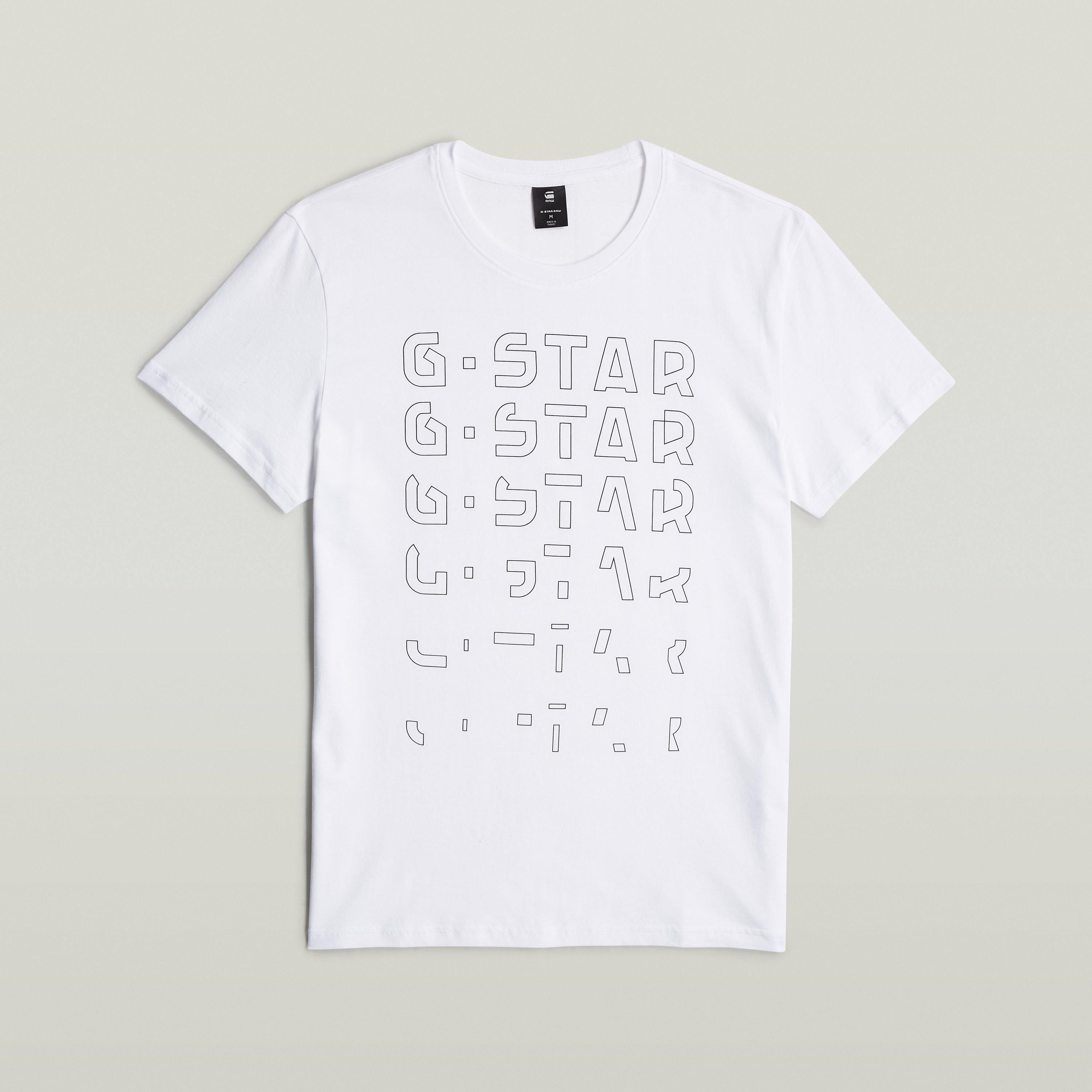 G Star | Men's Gradient Graphic Cotton Short Sleeve T-Shirt | Regular ...
