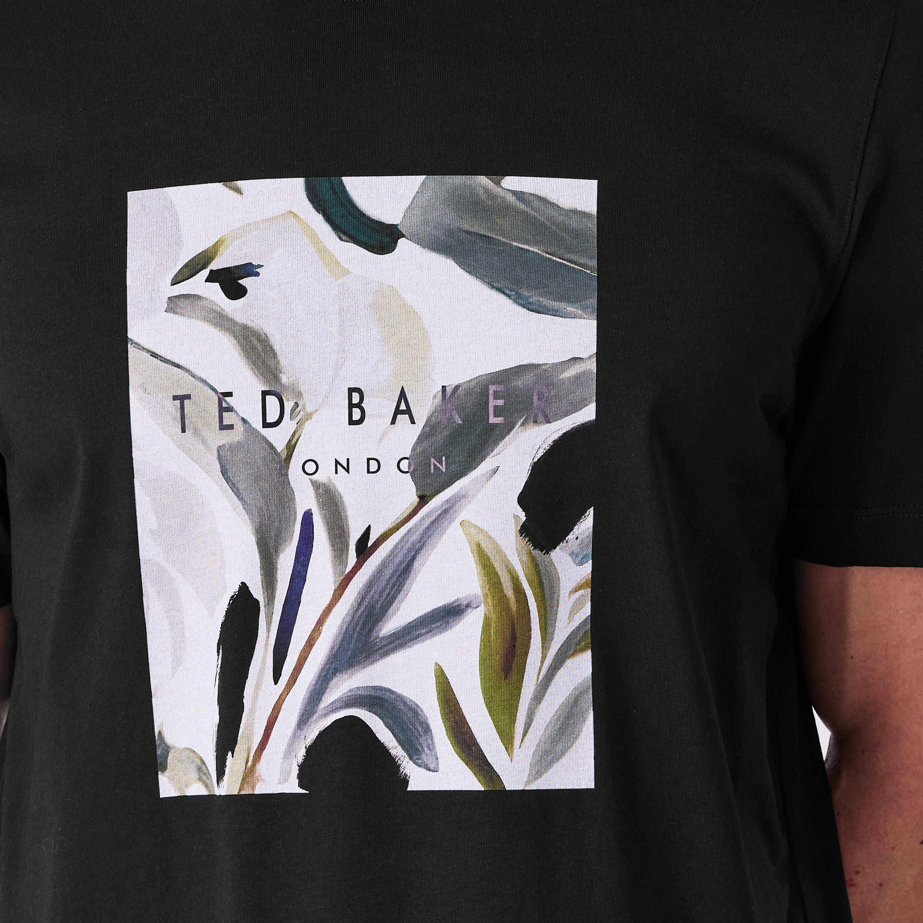 Ted Baker | Men's Box Print Regular Fit T-Shirt | Regular Fit T-Shirts ...