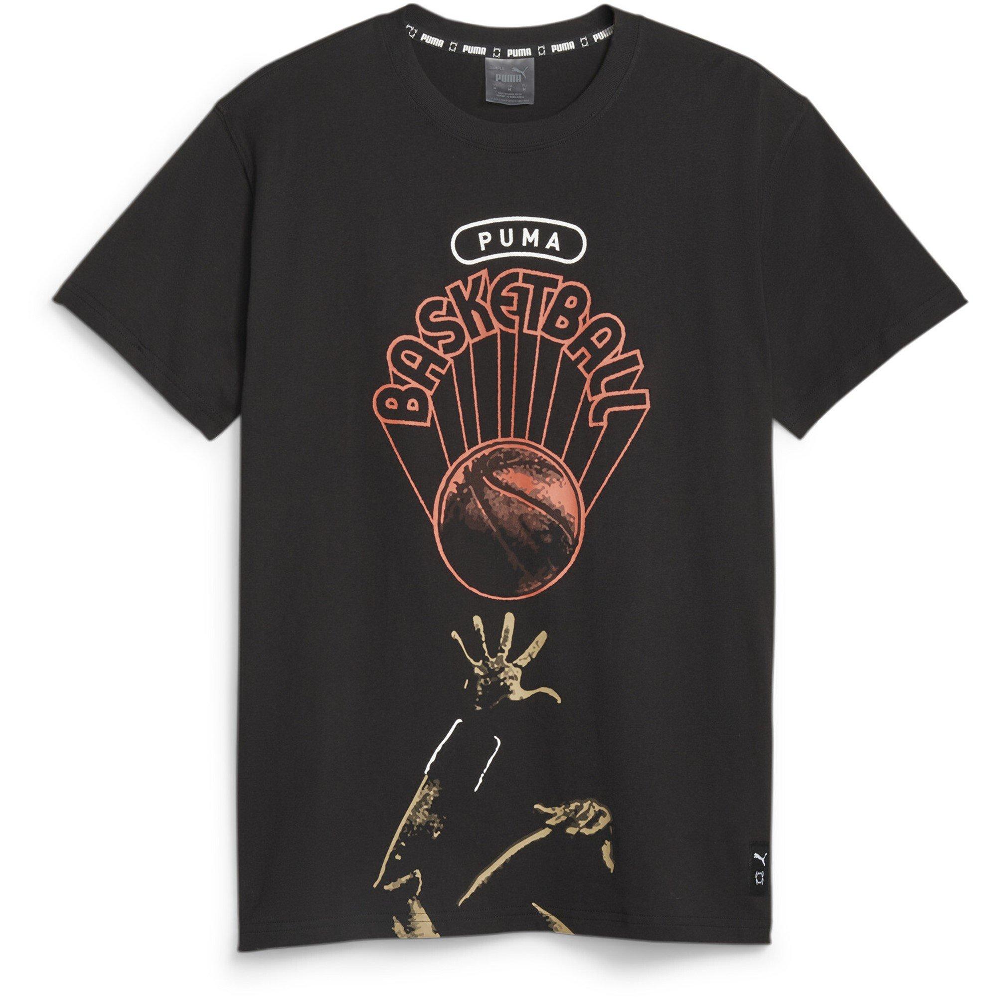 Puma | Franchise Mens Basketball Graphic T Shirt | Regular Fit T-Shirts ...