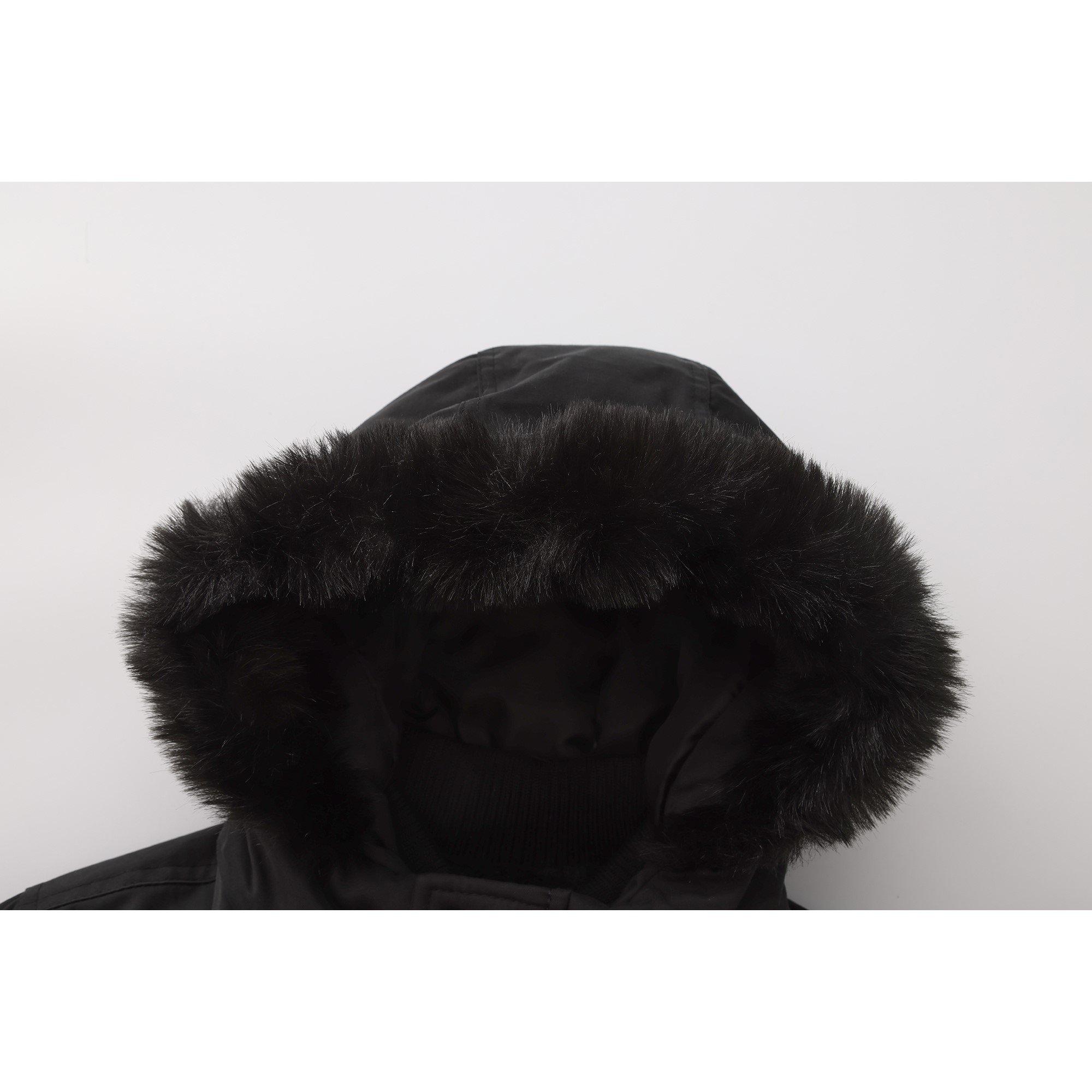 Firetrap Kids Cotton Faux Fur Long Sleeve Parka | USC