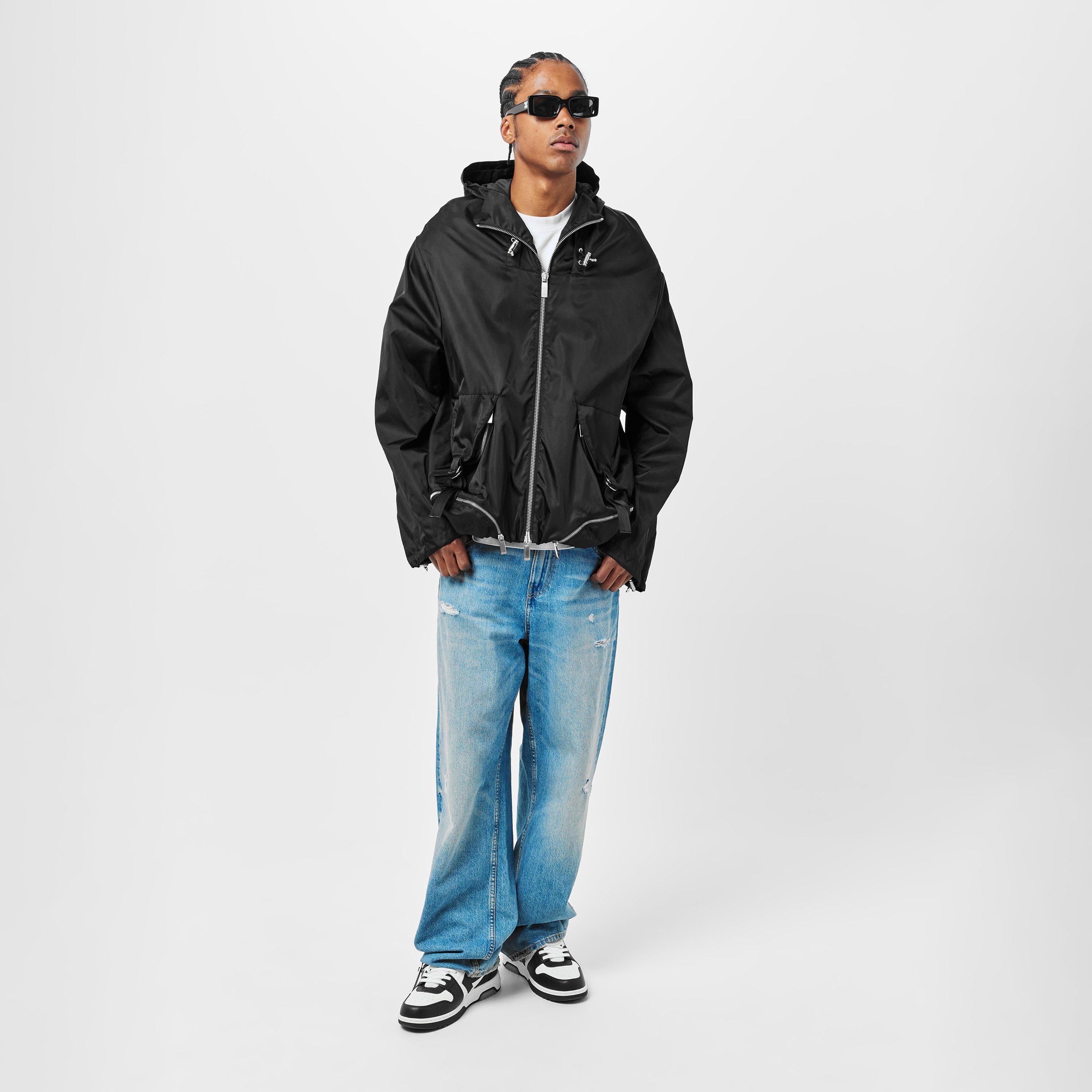 Off White Men's Weather Resistant Windbreaker | USC