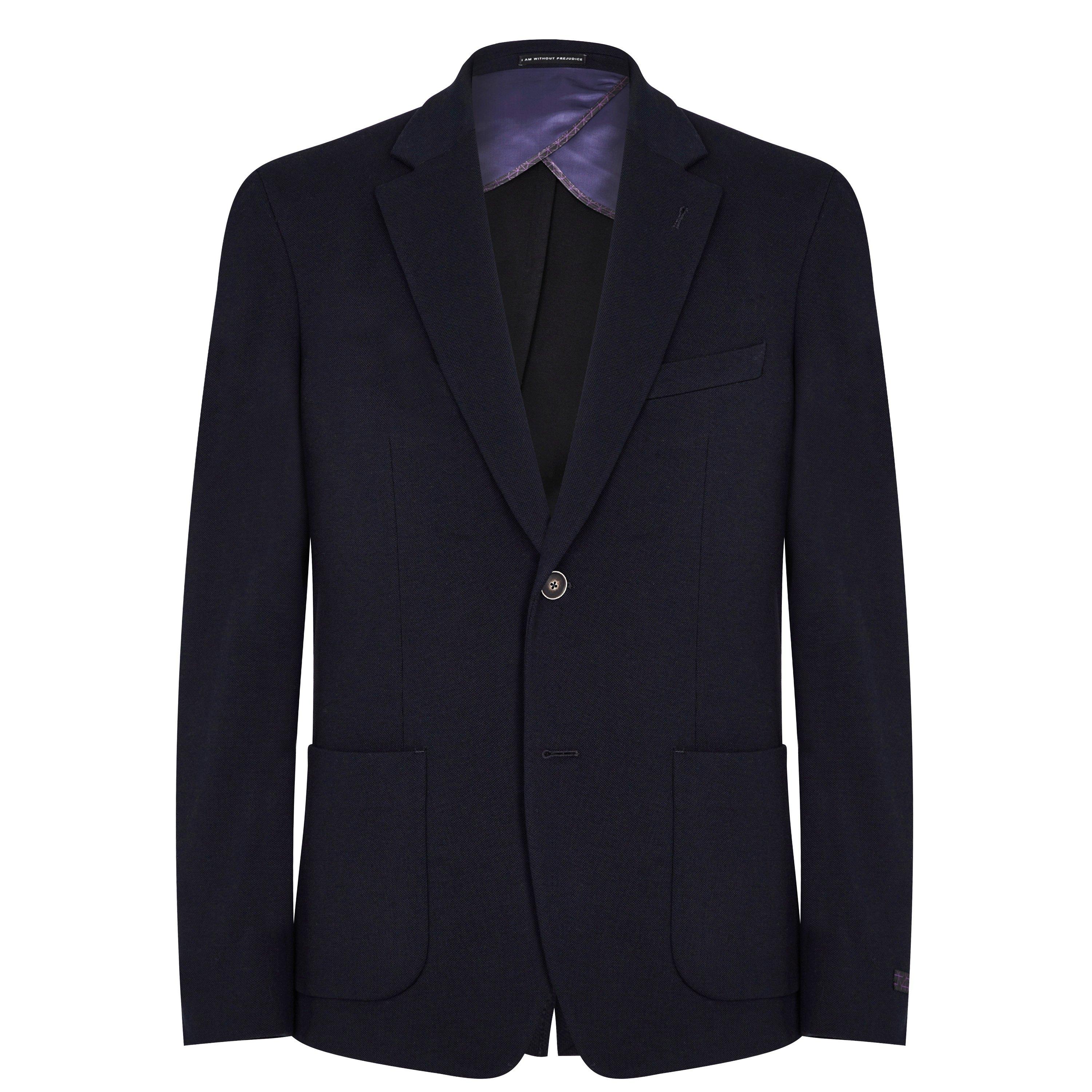 Without Prejudice | Men's Henson Wool Long Sleeve Slim Fit Blazer ...