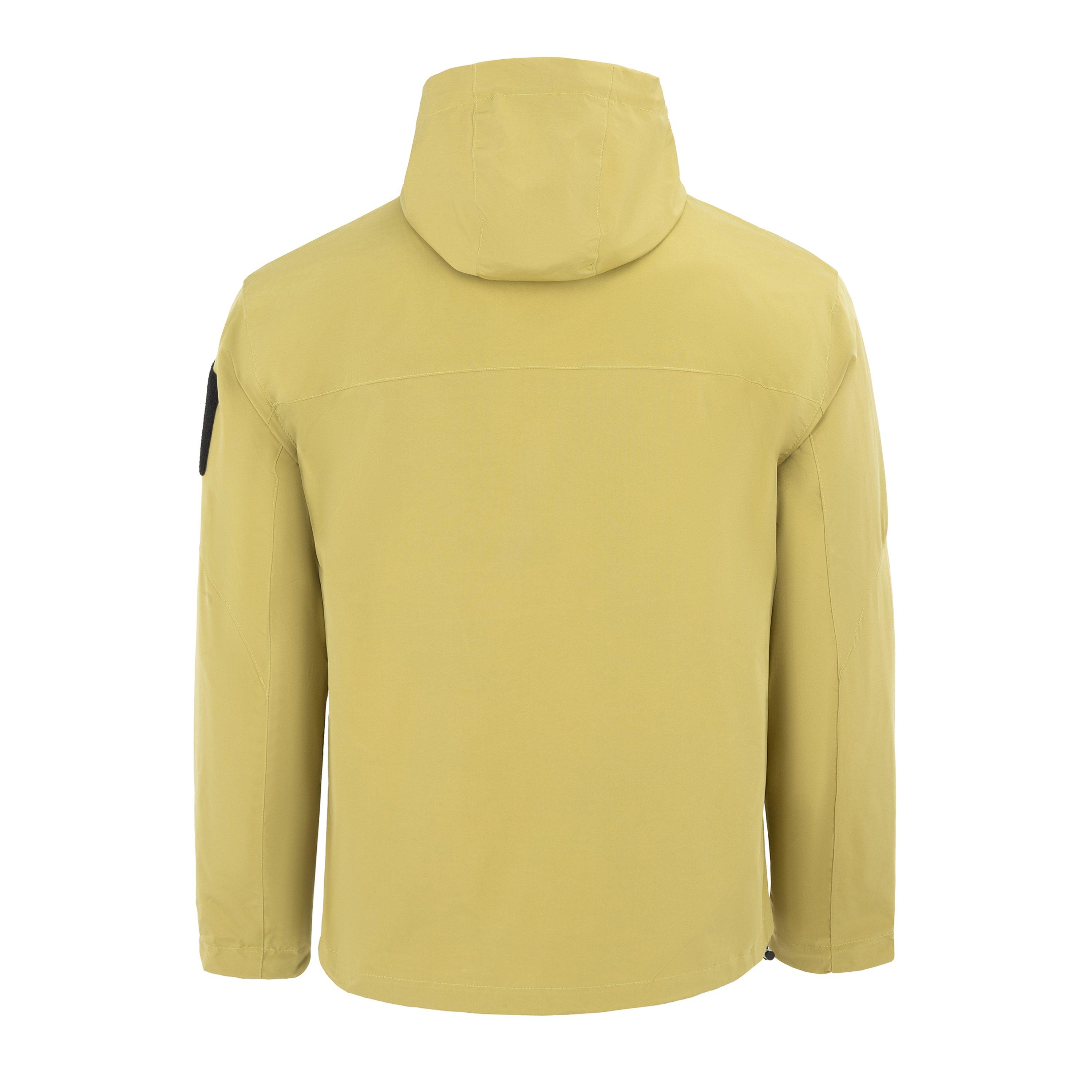 Firetrap Men's Windproof Hooded Long Sleeve Windbreaker | USC