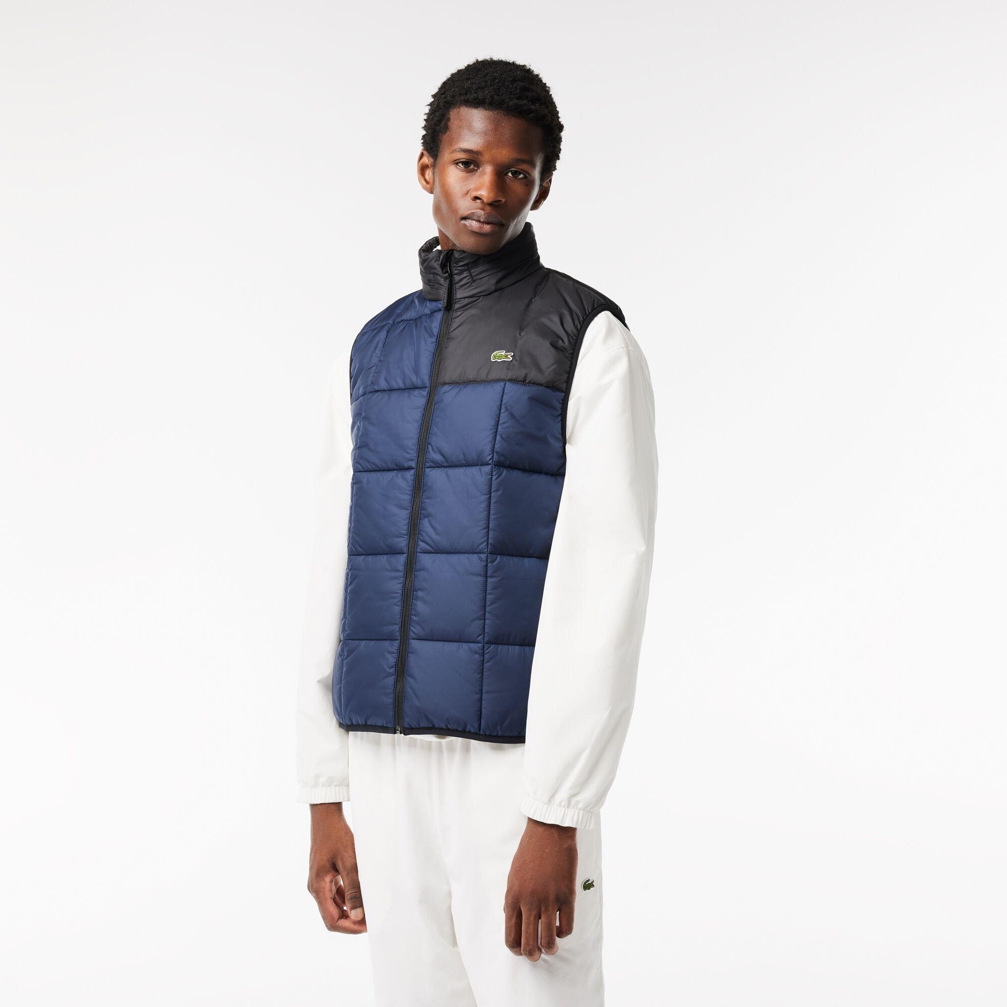 Lacoste puffer vest store